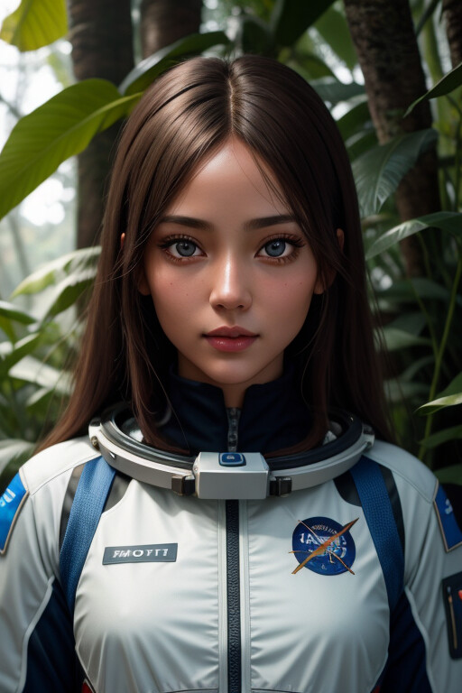 ArtStation - Astronaut girl