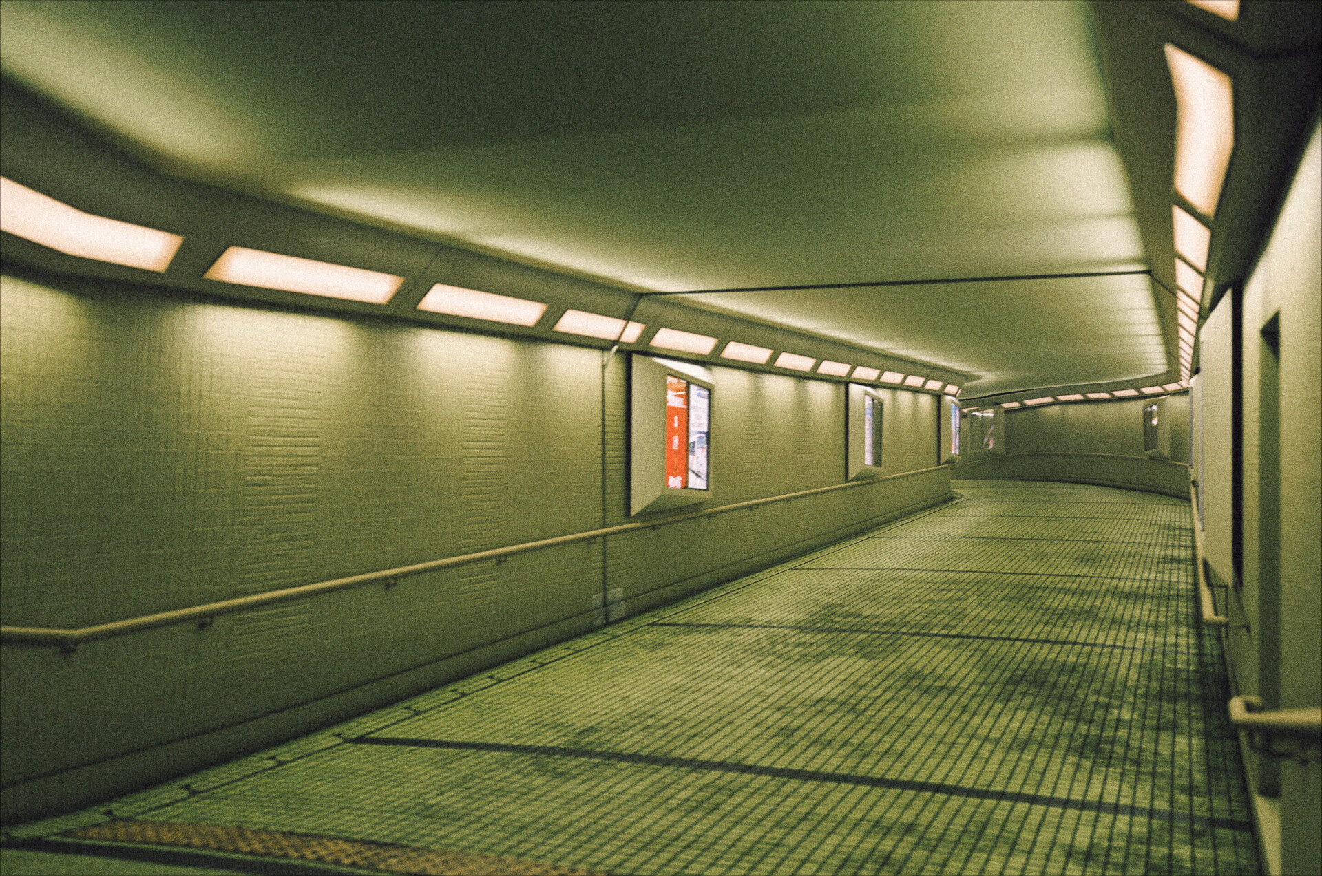 ArtStation - Pedestrian tunnel in Hong Kong