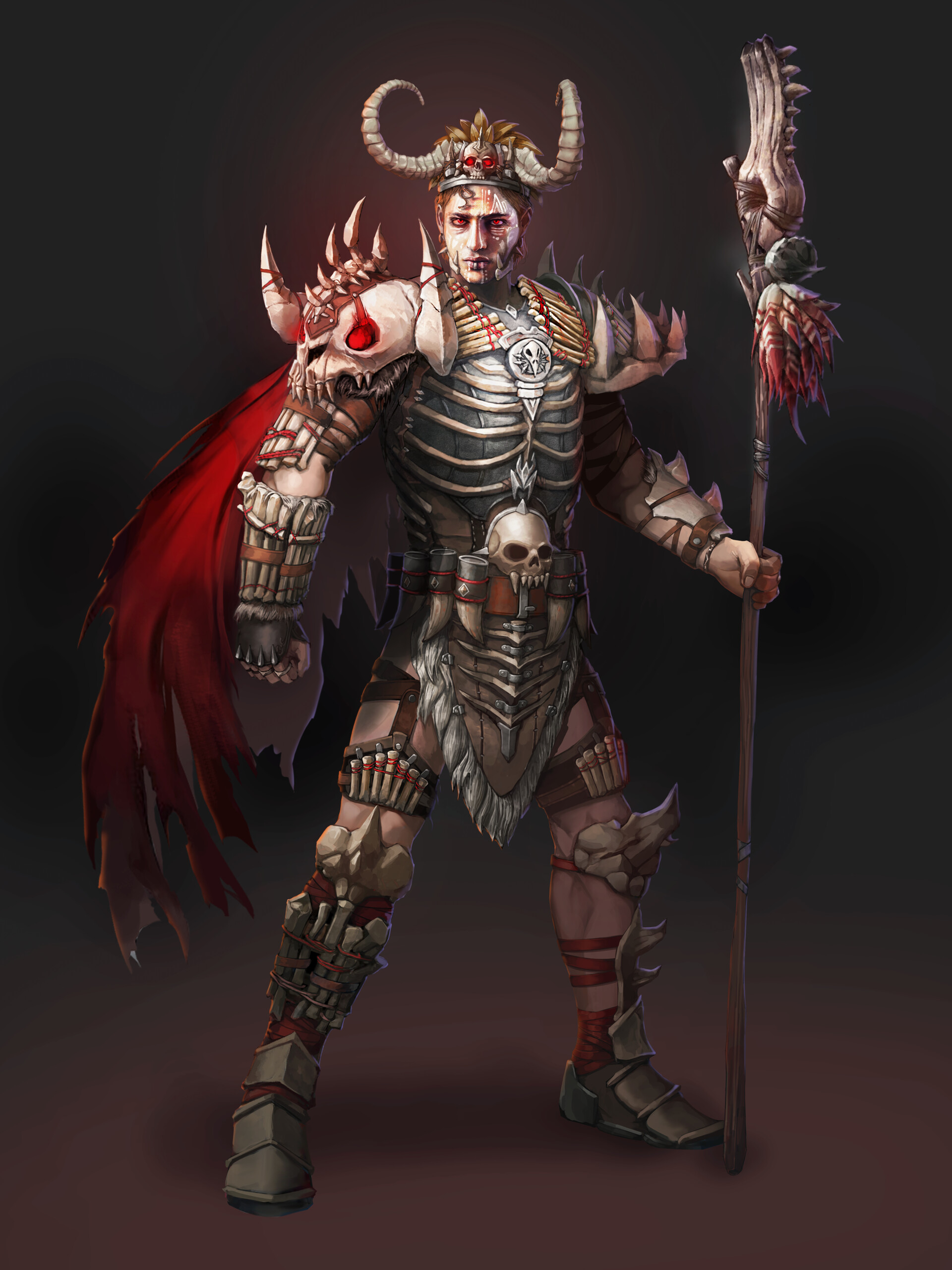 ArtStation - Wicked Ancient warlock