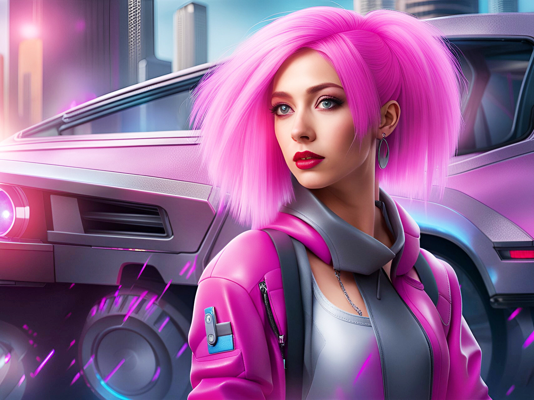 ArtStation - Cyber pink