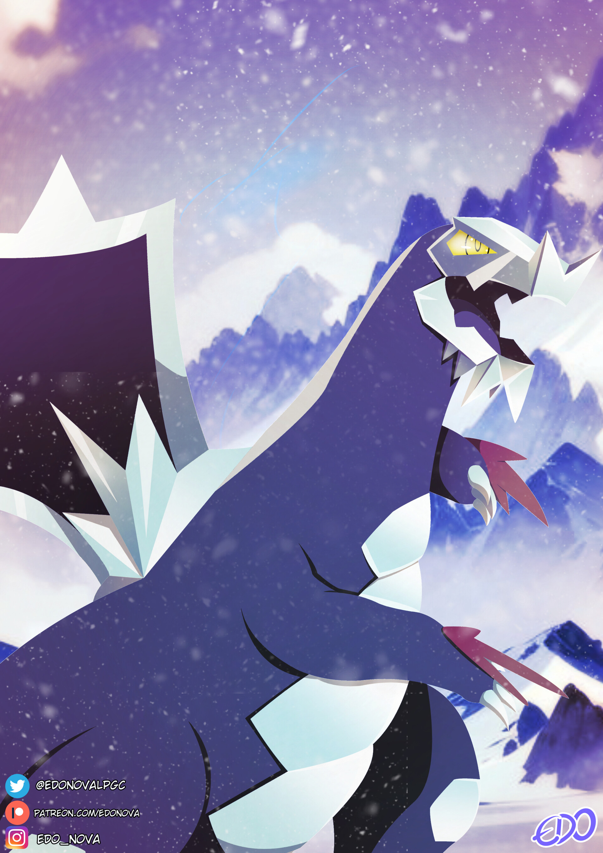 ArtStation - Baxcalibur - The Frost Dragon