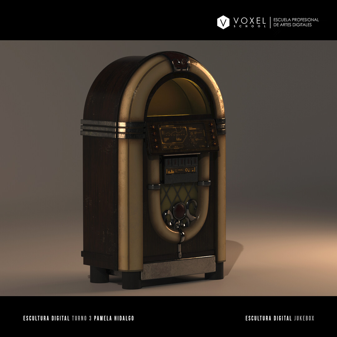 ArtStation - JUKEBOX Modelling & Textures