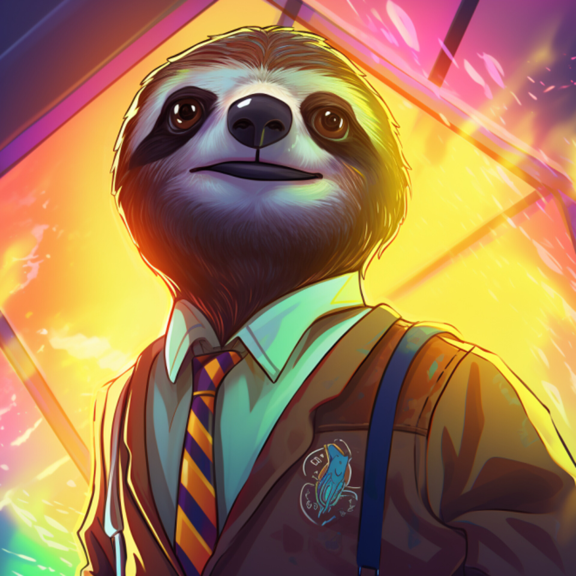ArtStation - Forestar the School of animal (Sloth)
