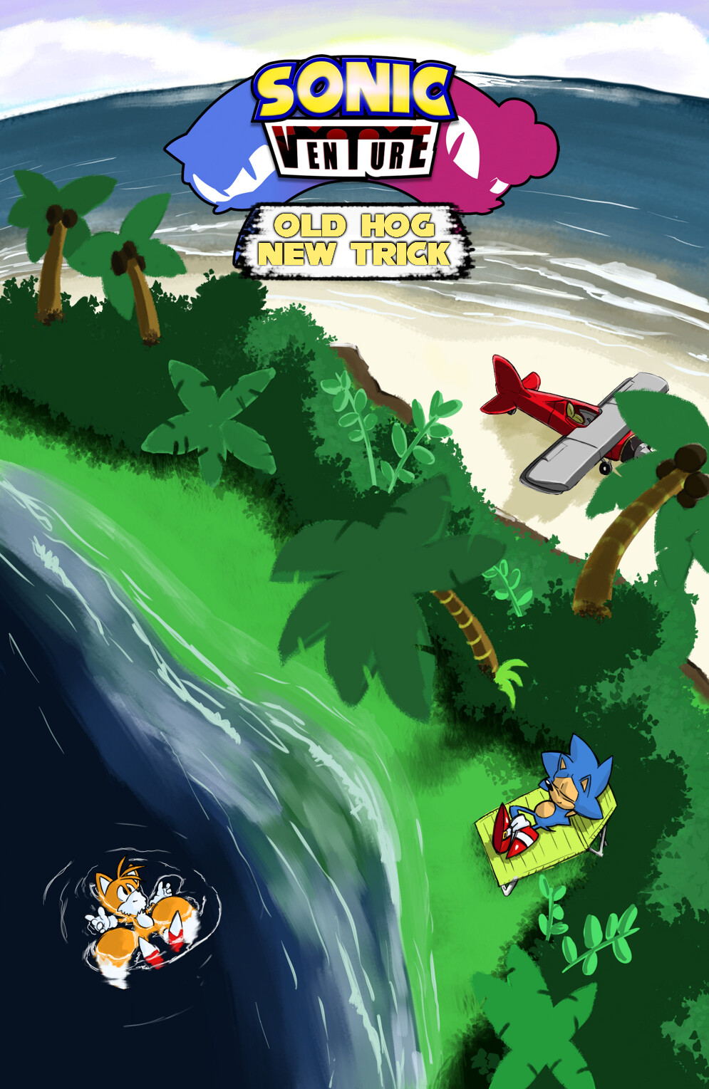 ArtStation - Sonic Fan Comic: Old Hog New Trick