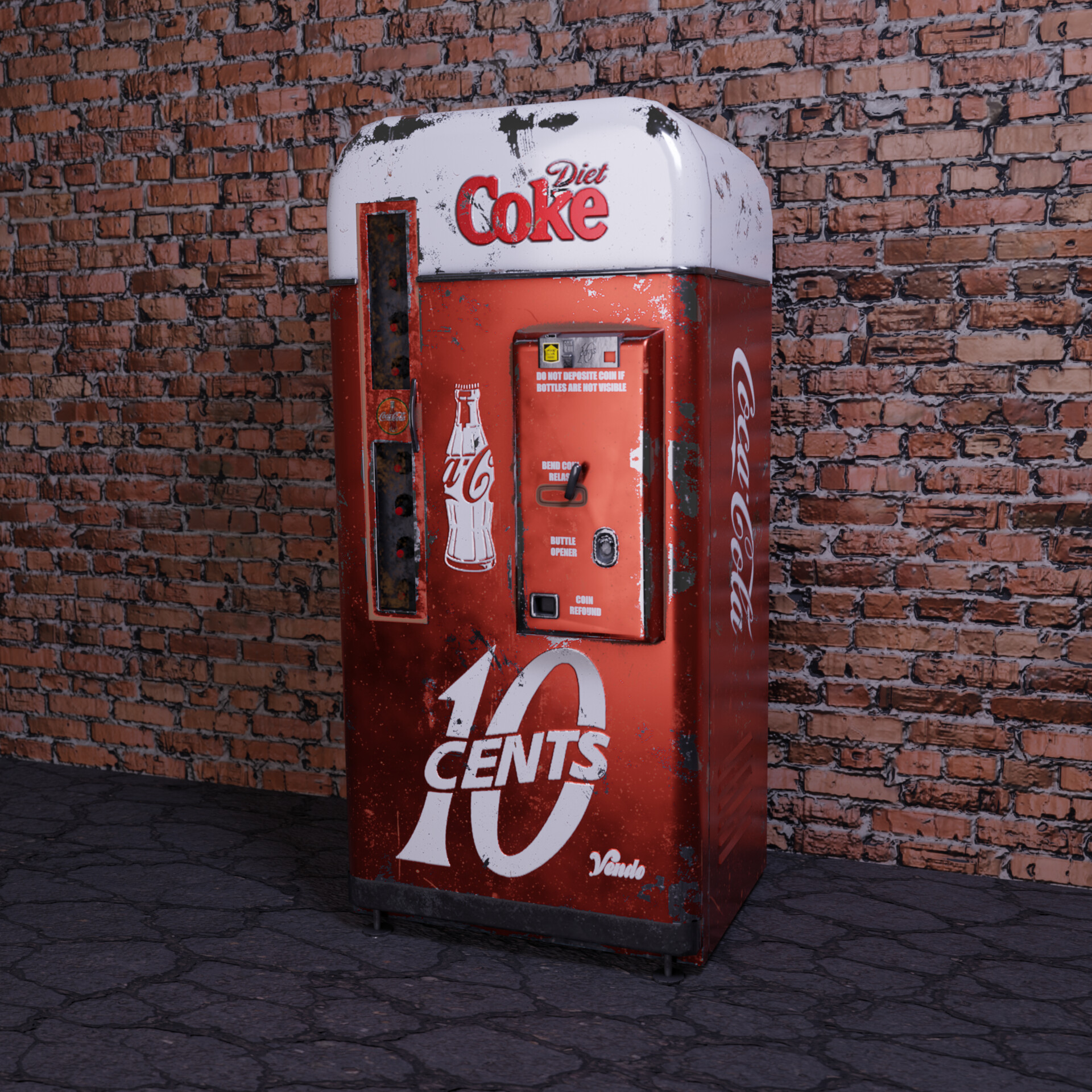 ArtStation - Coca-Cola vending machine