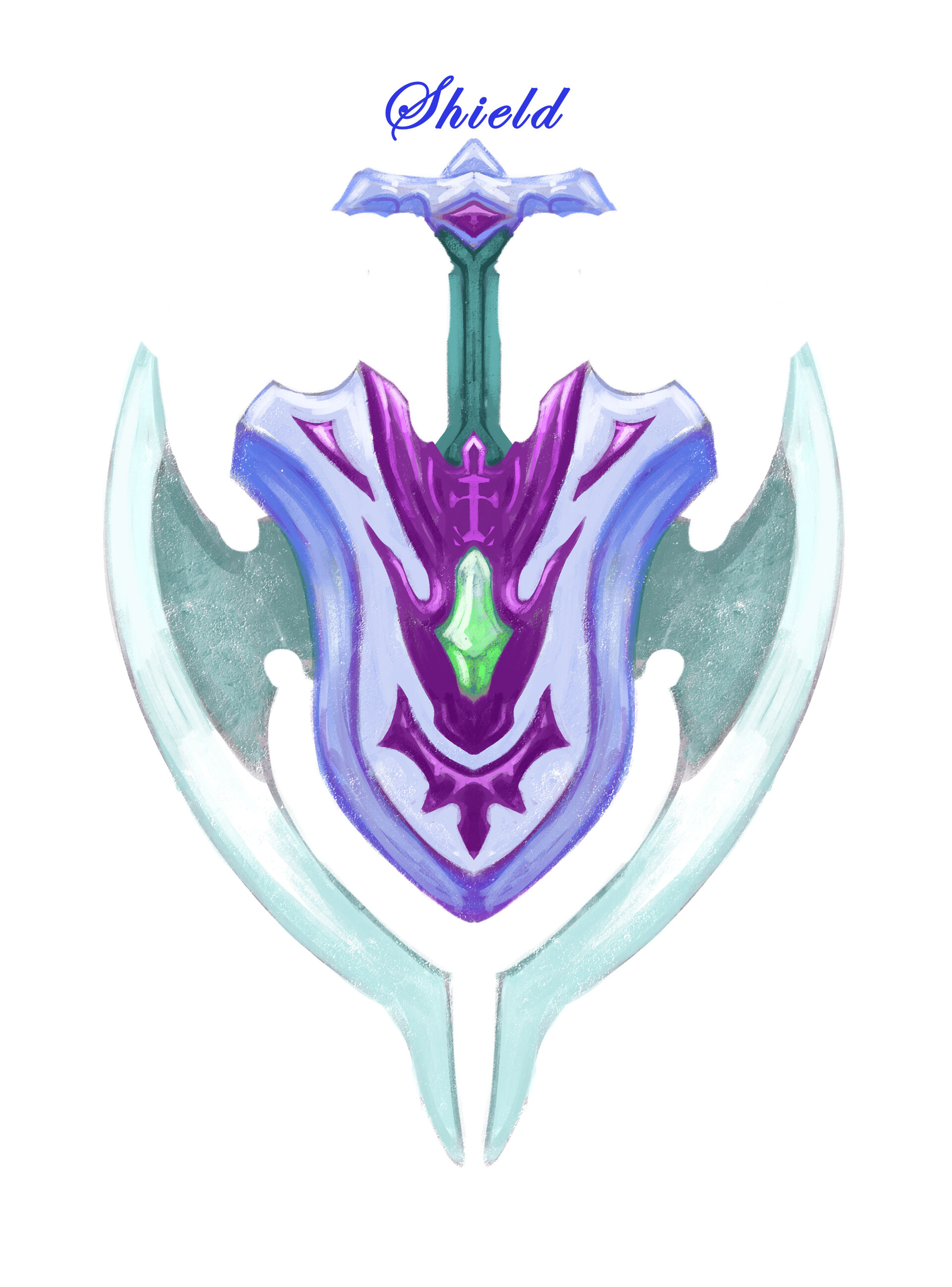 ArtStation - Shield of Blades