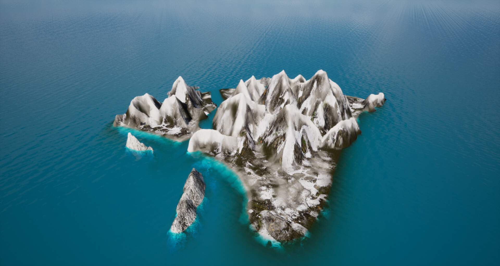 ArtStation - Snowy Island