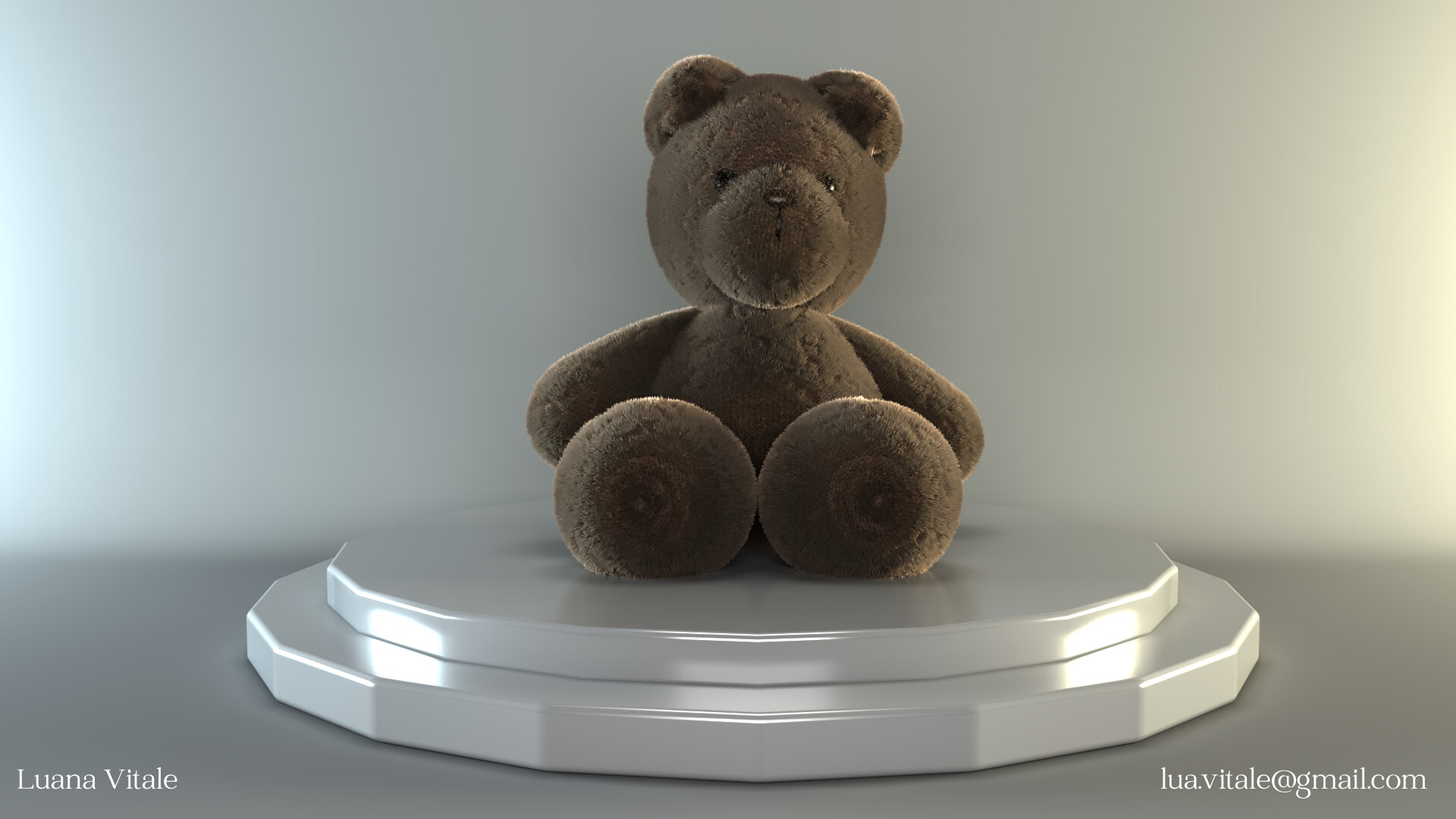 ArtStation - 3D Teddy Bear