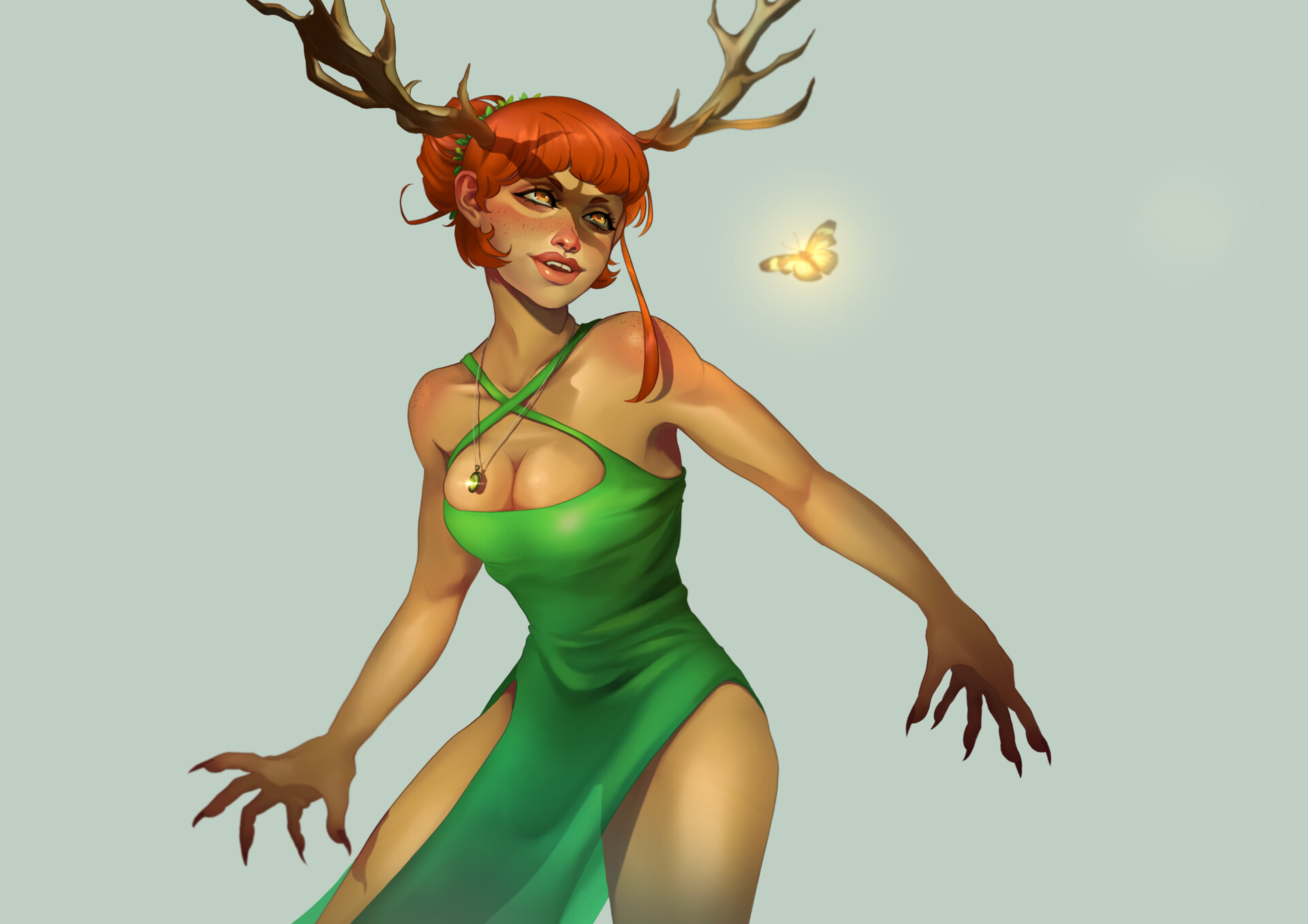 ArtStation - Forest spirit