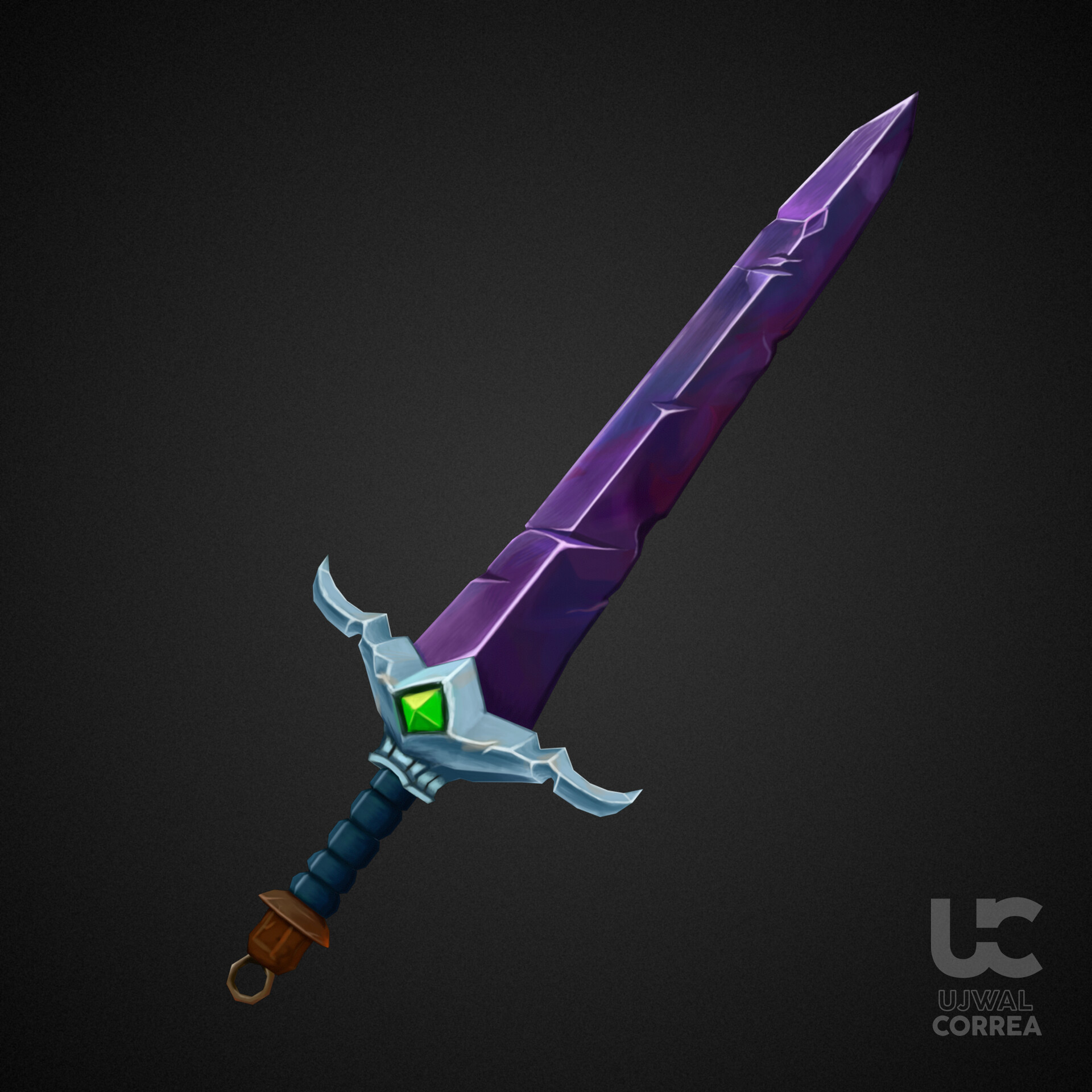 ArtStation - Stylized Short Sword