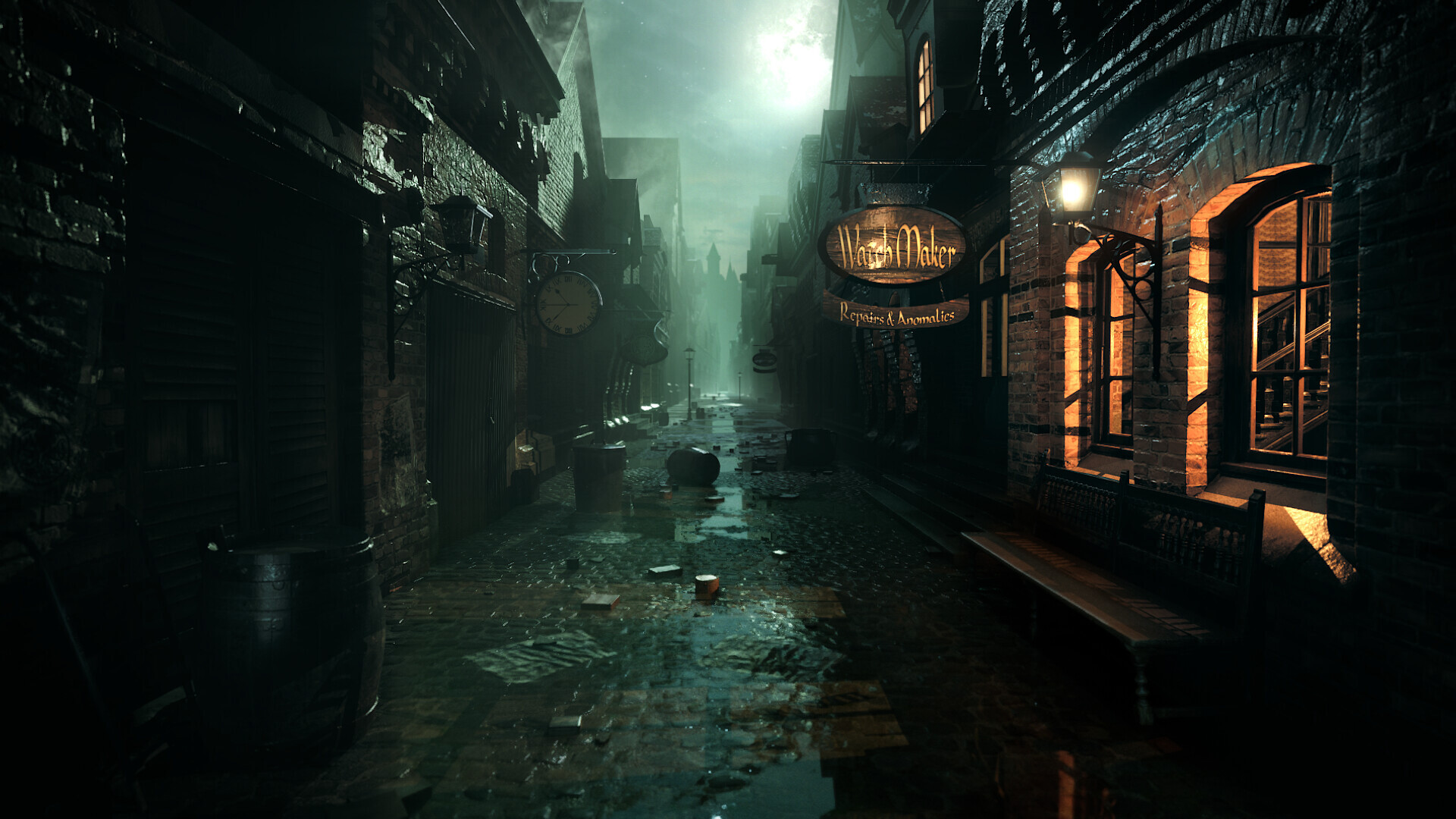 ArtStation - Cursed Alleyway