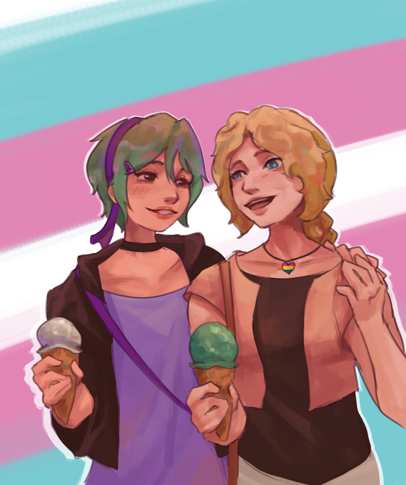 Sylvest.Art - Rain Flaherty and Emily Caston - Fanart