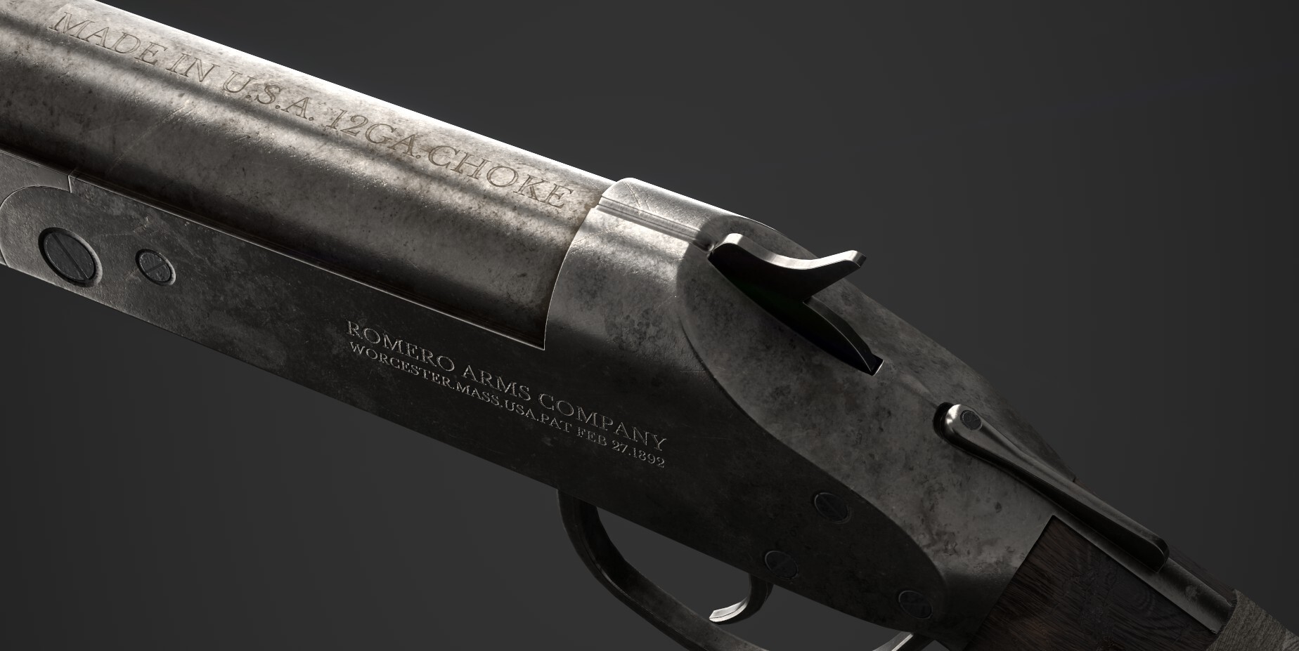 ArtStation - HUNT: Showdown - Romero 77 Hatchet(Fan art)