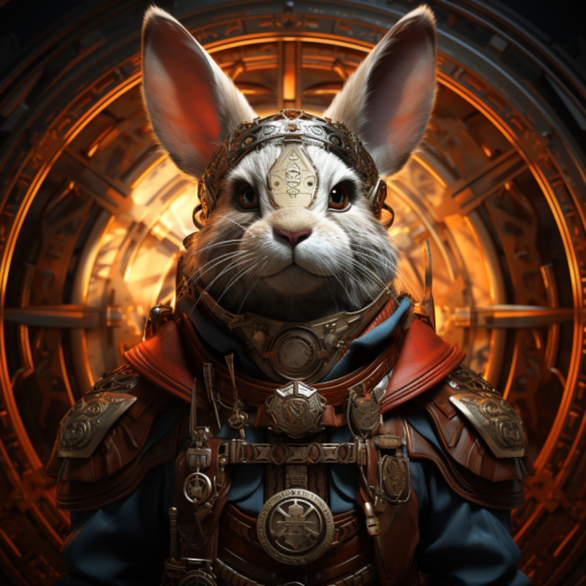 ArtStation - Roman warrior of animal world (Rabbit)