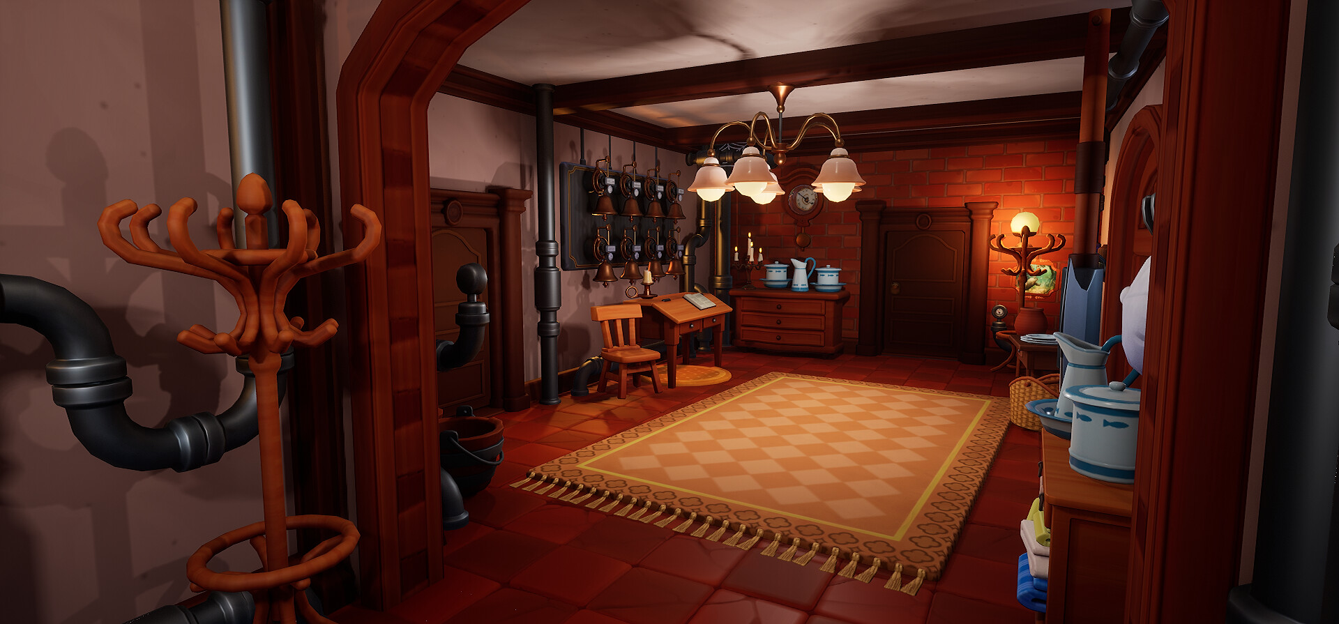 Solenn Ripoteau - Lootters (Game project WIP environments)