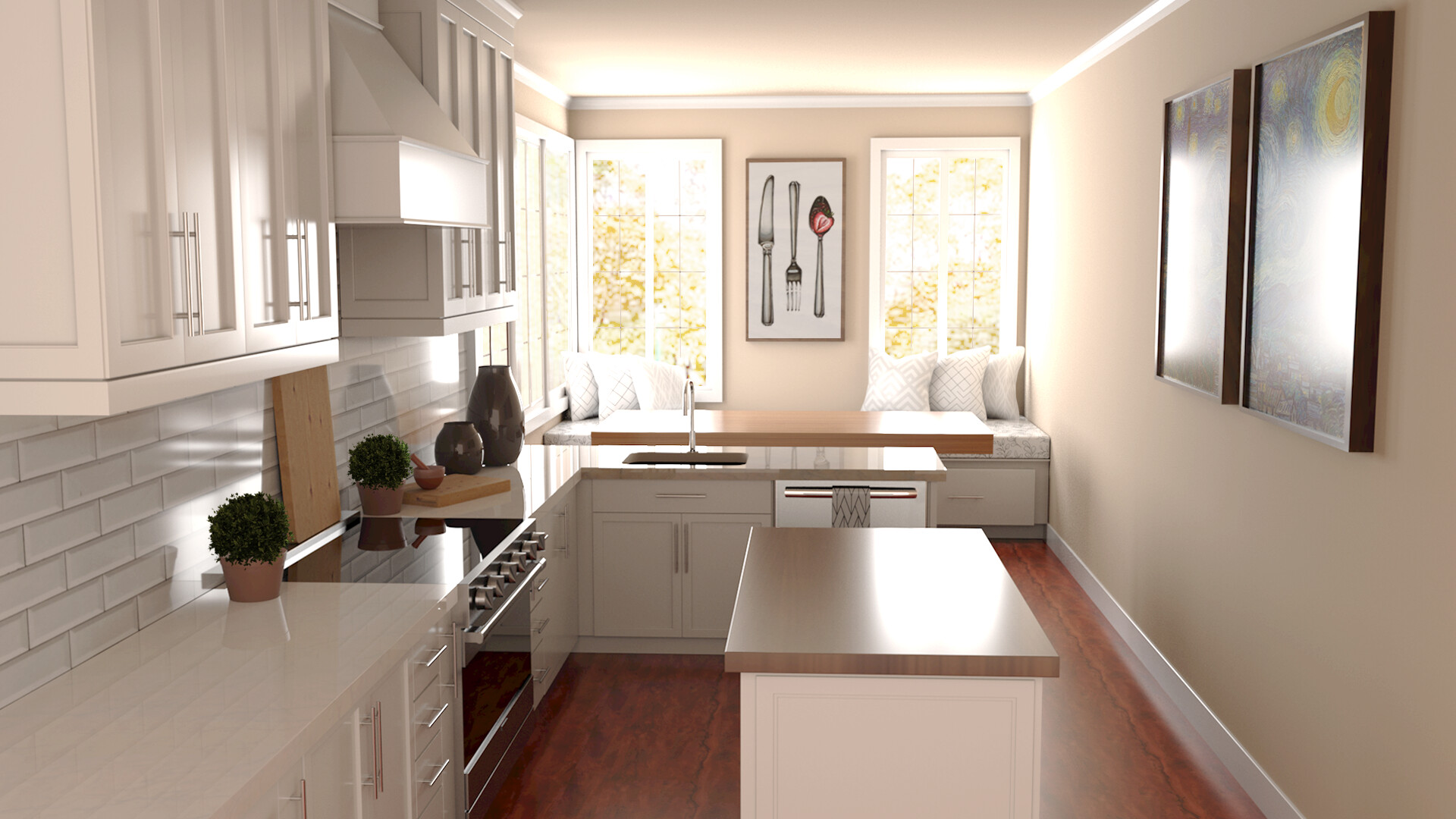 ArtStation - 3D room render