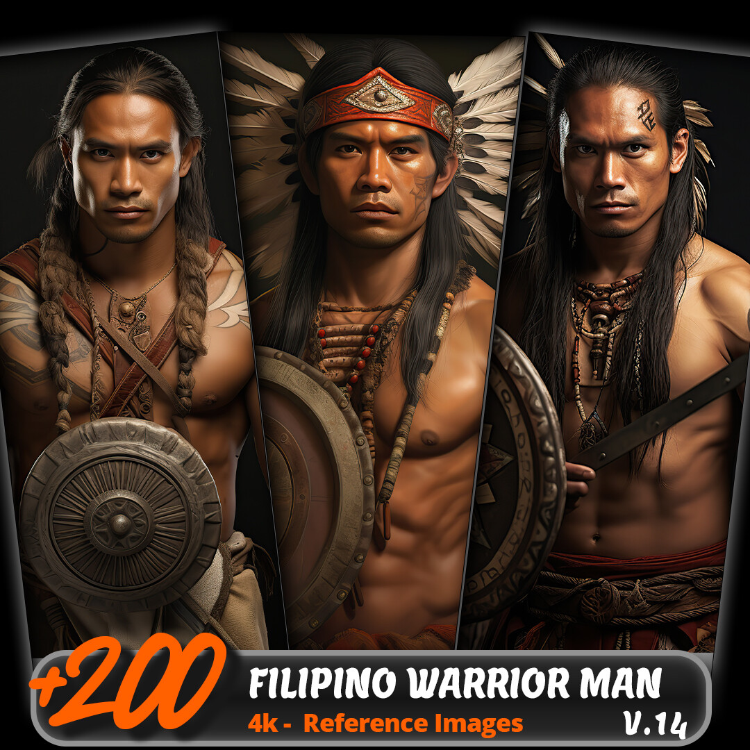 ArtStation - FILIPINO WARRIOR MAN VOL. 14/ 4K/ Reference Image
