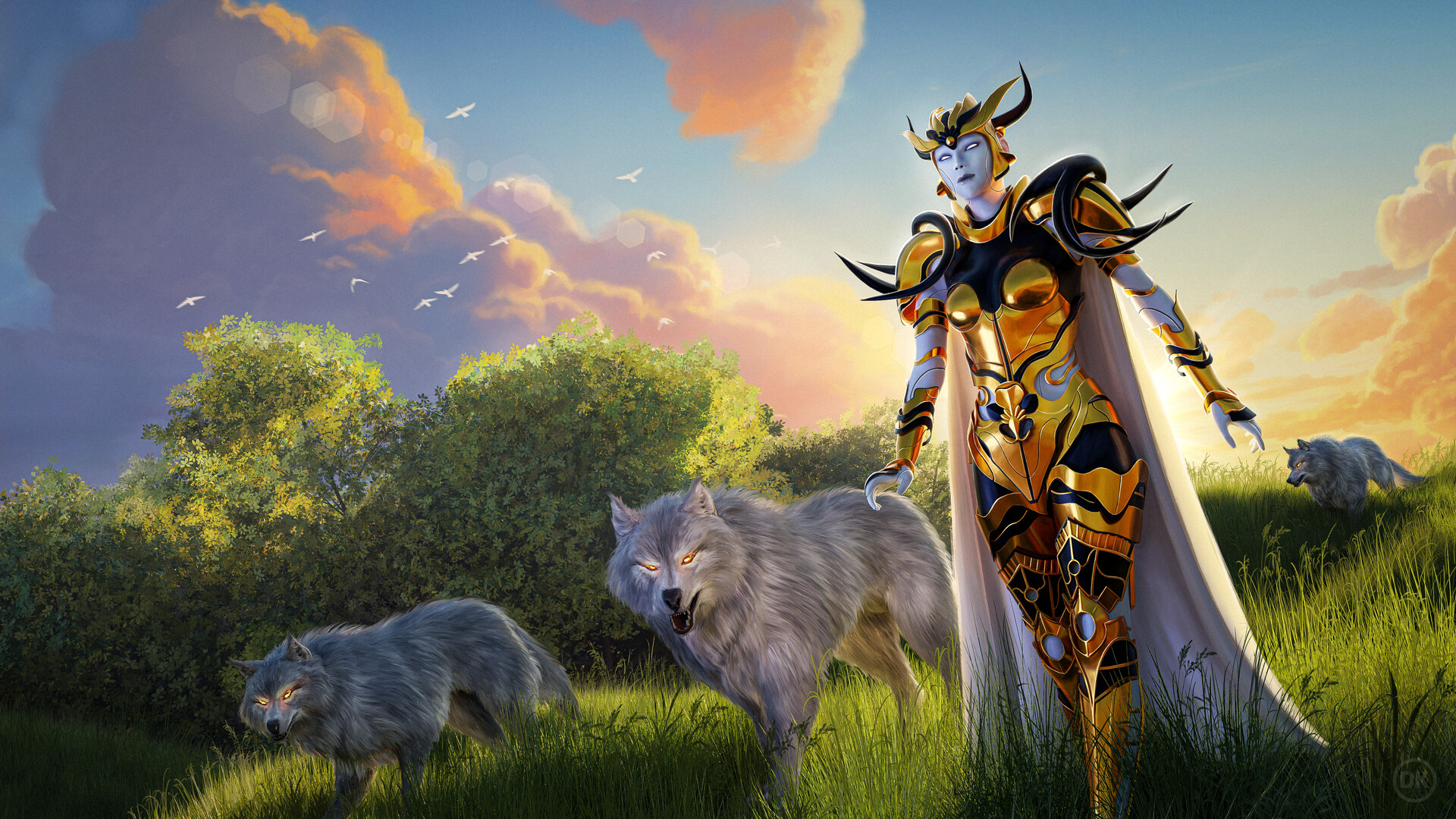 ArtStation - Demeter, Goddess of Nature