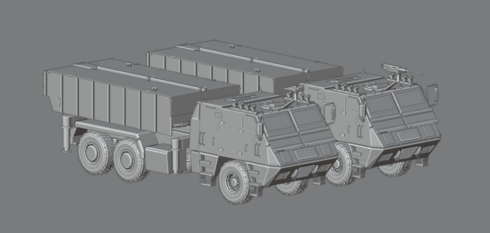 ArtStation - Blindado Astros III MK6 - Exercito Brasileiro