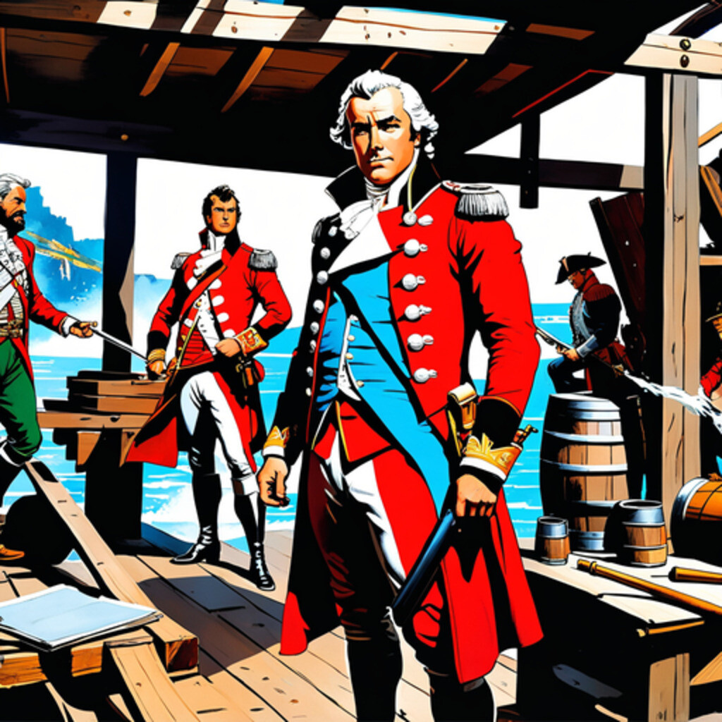 ArtStation - red coats in the barracks