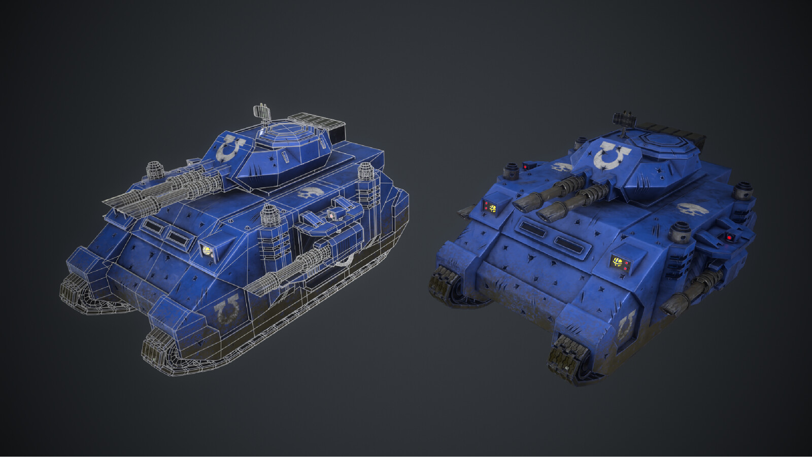 Mauricio Leaño - Warhammer 40k Predator Tank