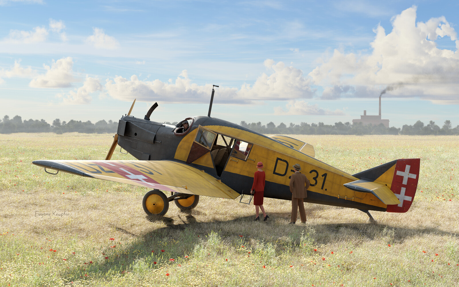 ArtStation - Junkers F 13