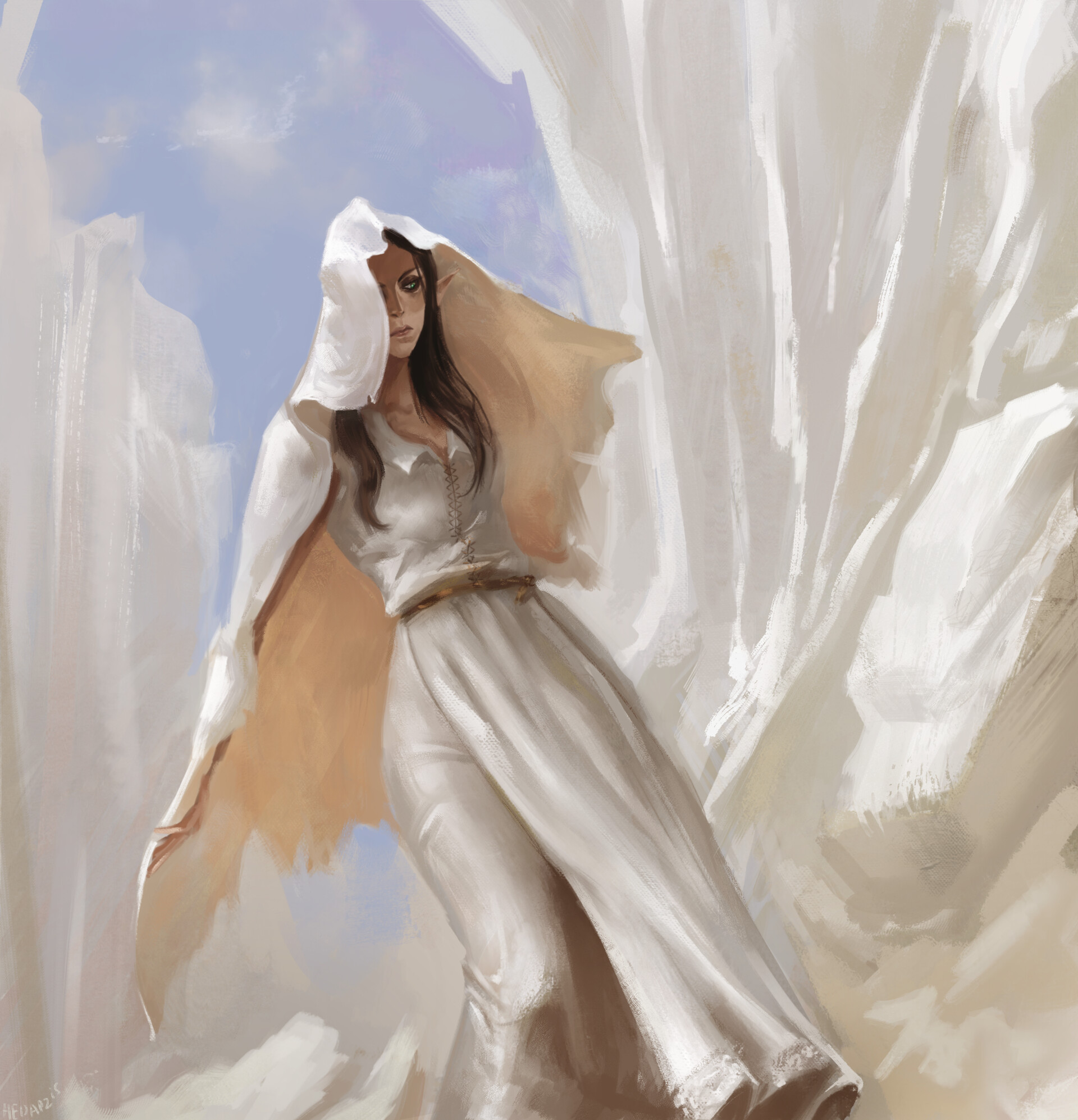 ArtStation - Sand Cliff