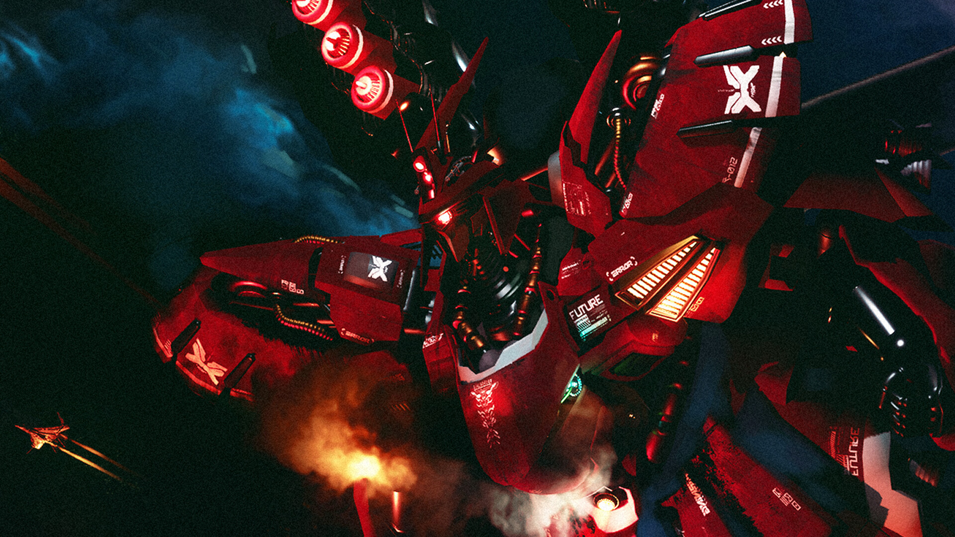 MING XUE - SAZABI Fan ConceptArt