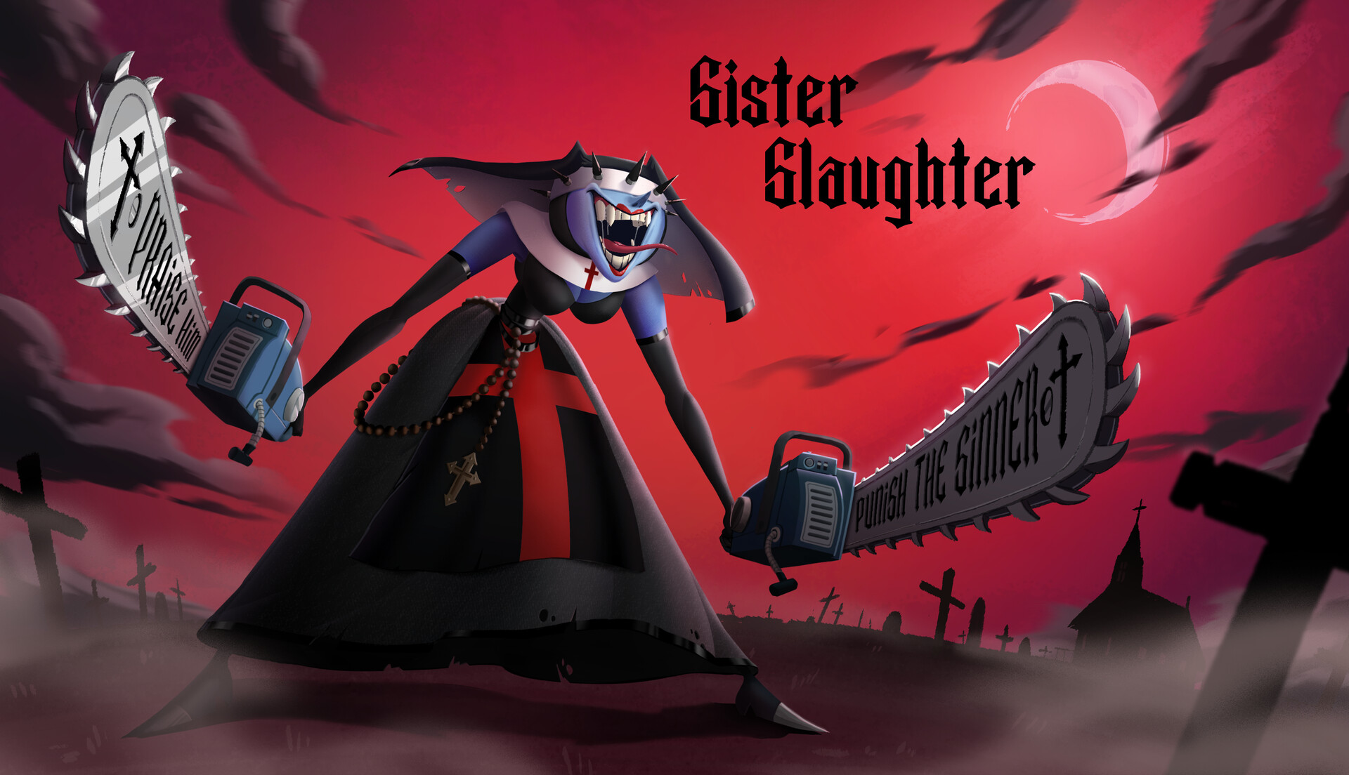 ArtStation - CDC - Killer Nun