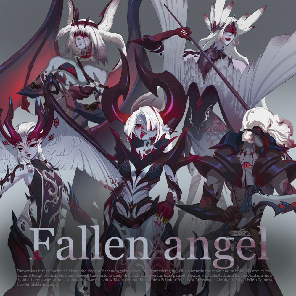ArtStation - Fallen Angel