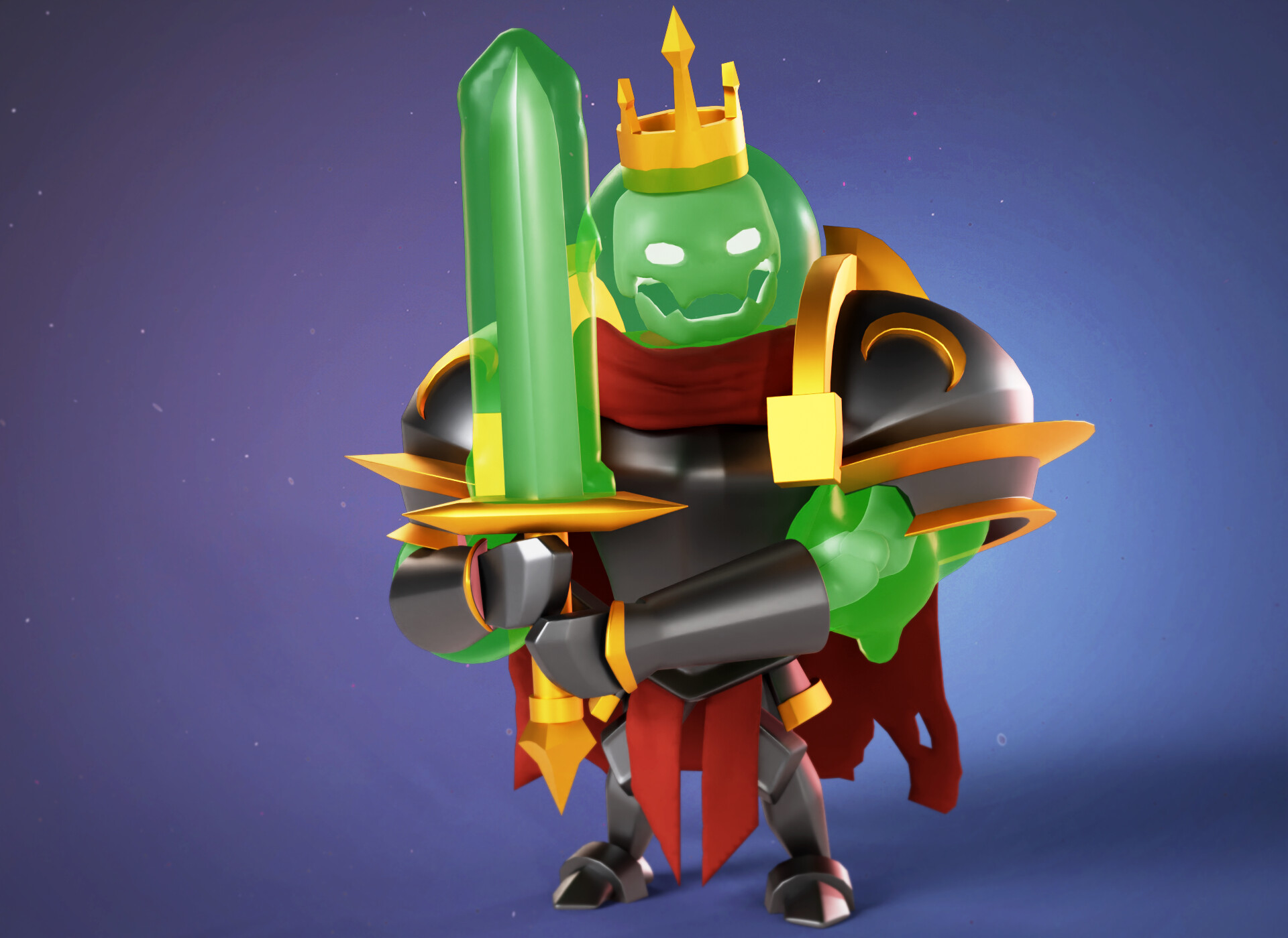 ArtStation - Knight in jelly