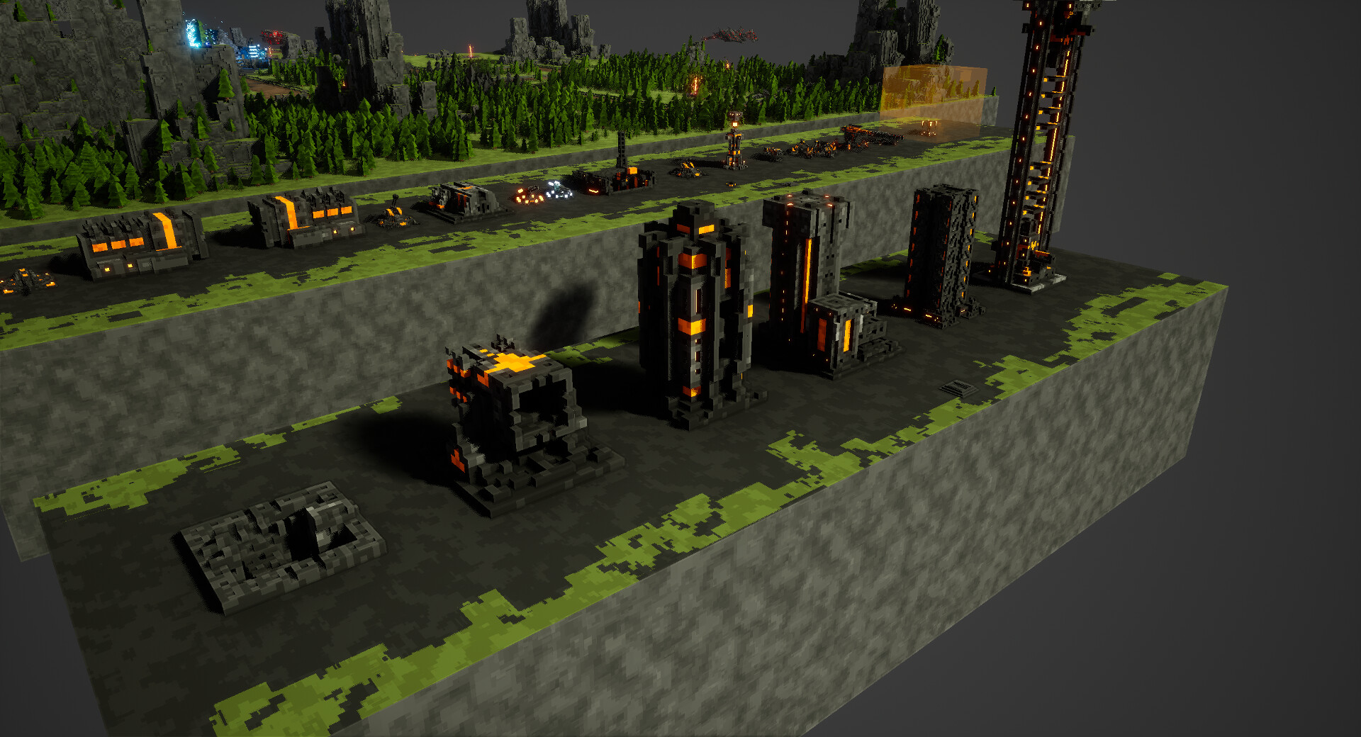 ArtStation - Voxel buildings