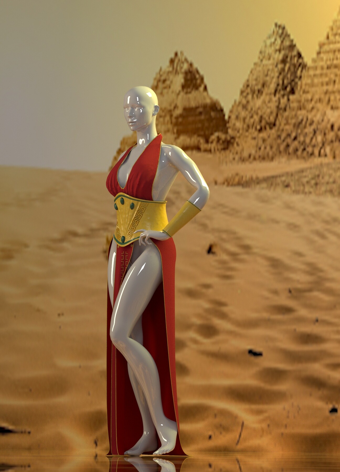 ArtStation - egyptian woman