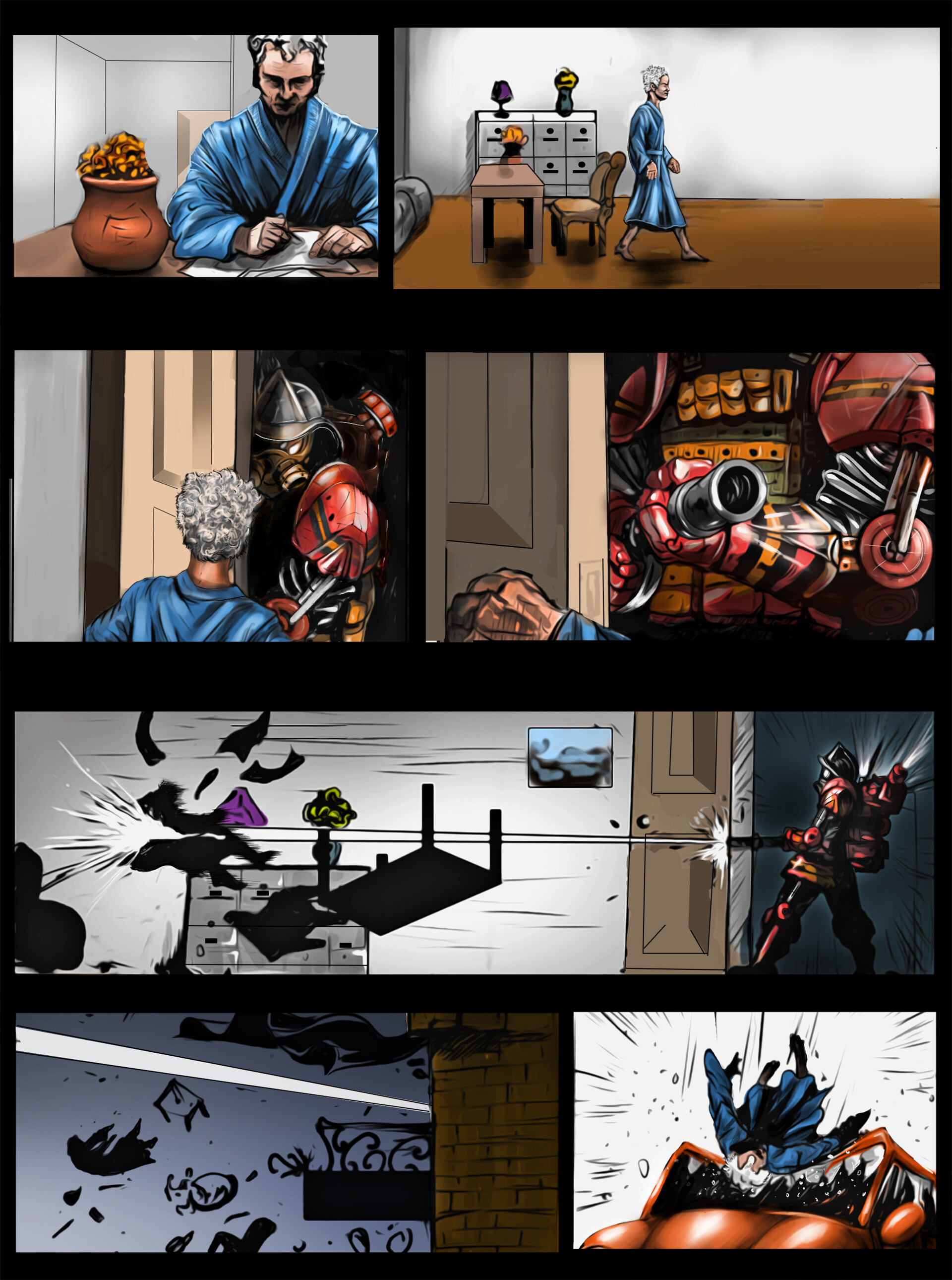 ArtStation - COMIC PAGE