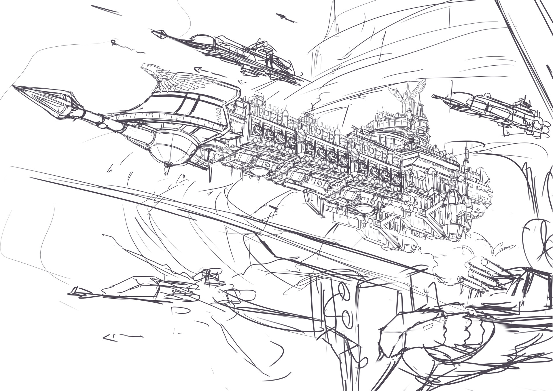 imperium spaceships coloring pages