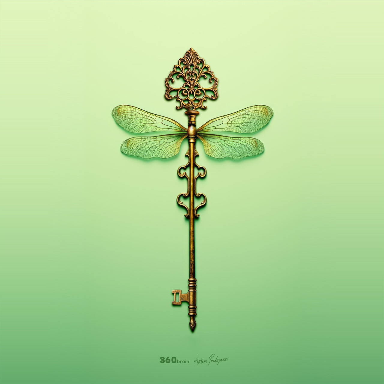 ArtStation - Dragonfly Key