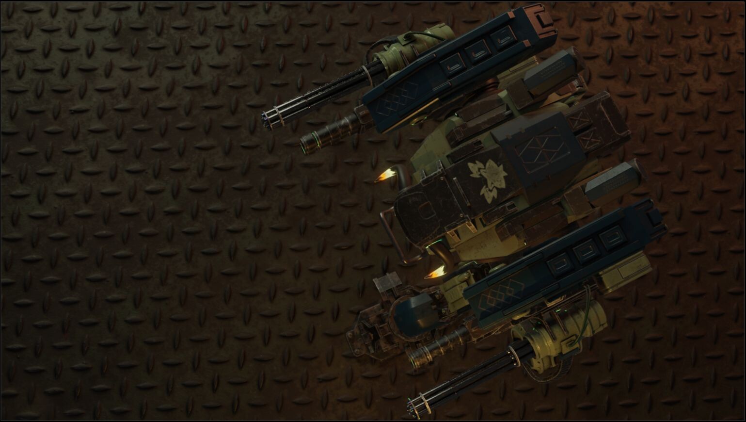 Renderella - Large Combat Robot 3D Animation in Blender