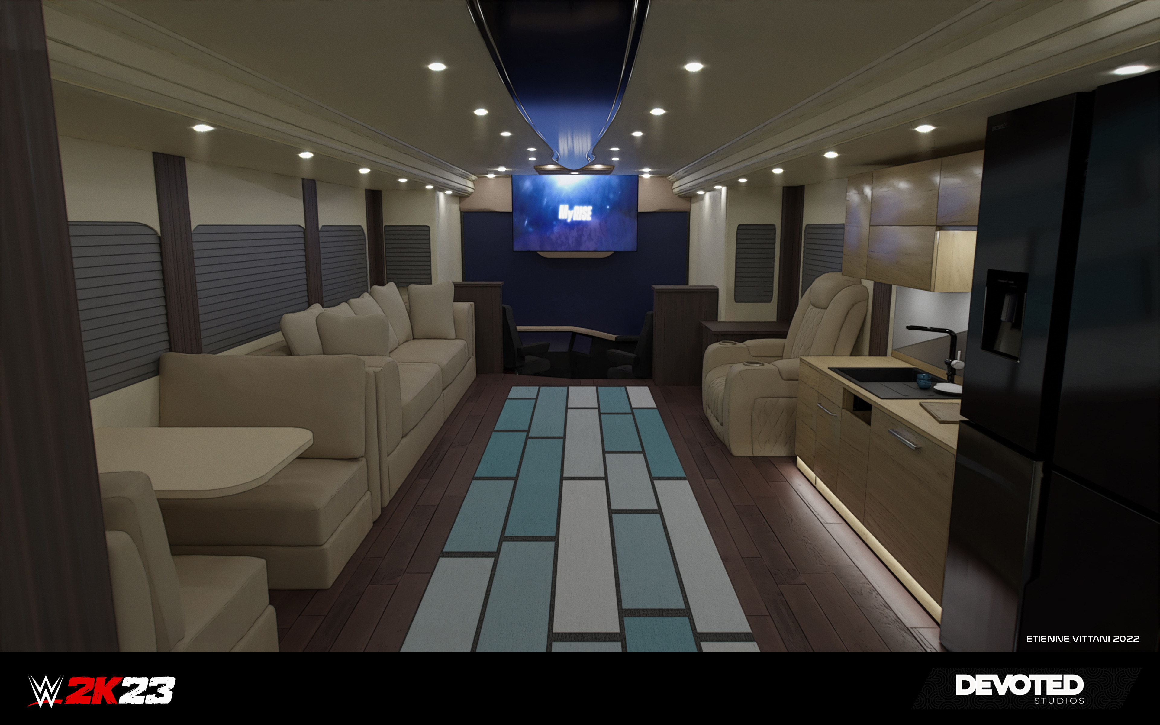 Celebrity Tour Bus Bunks