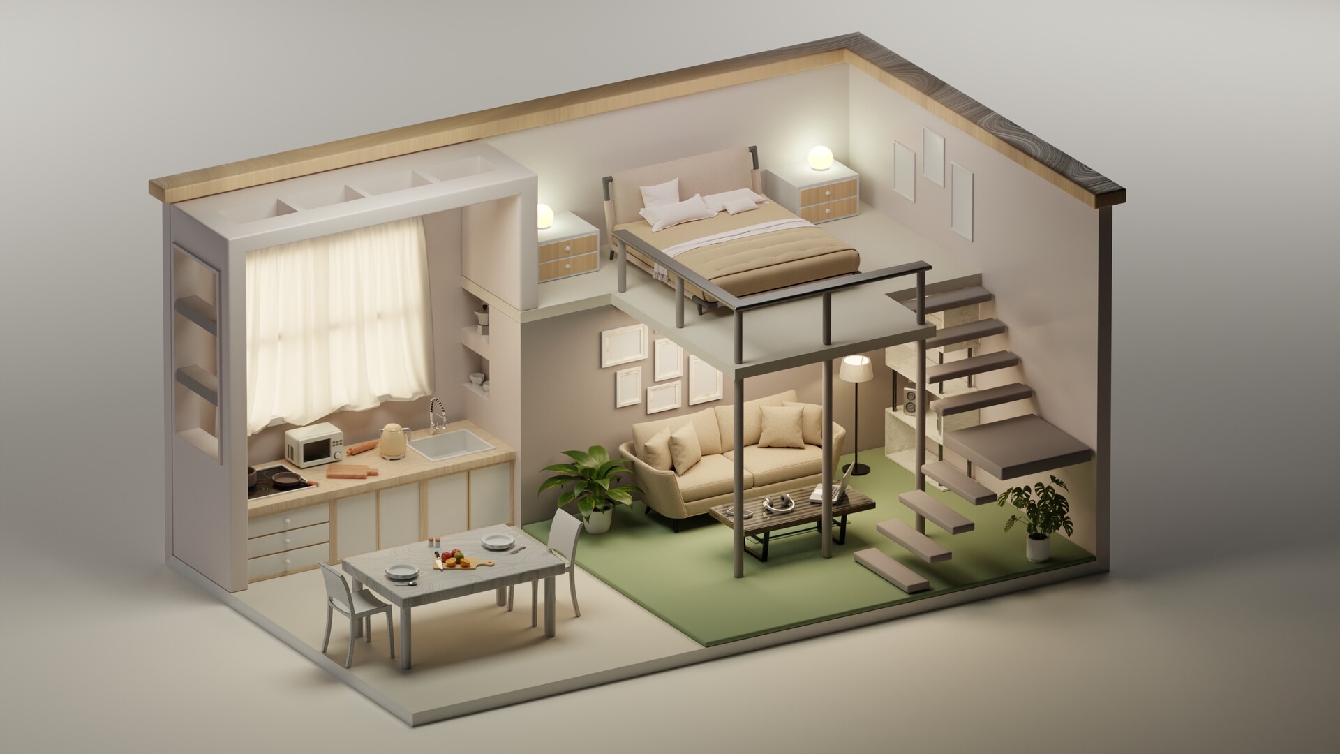 ArtStation - Apartment interior design