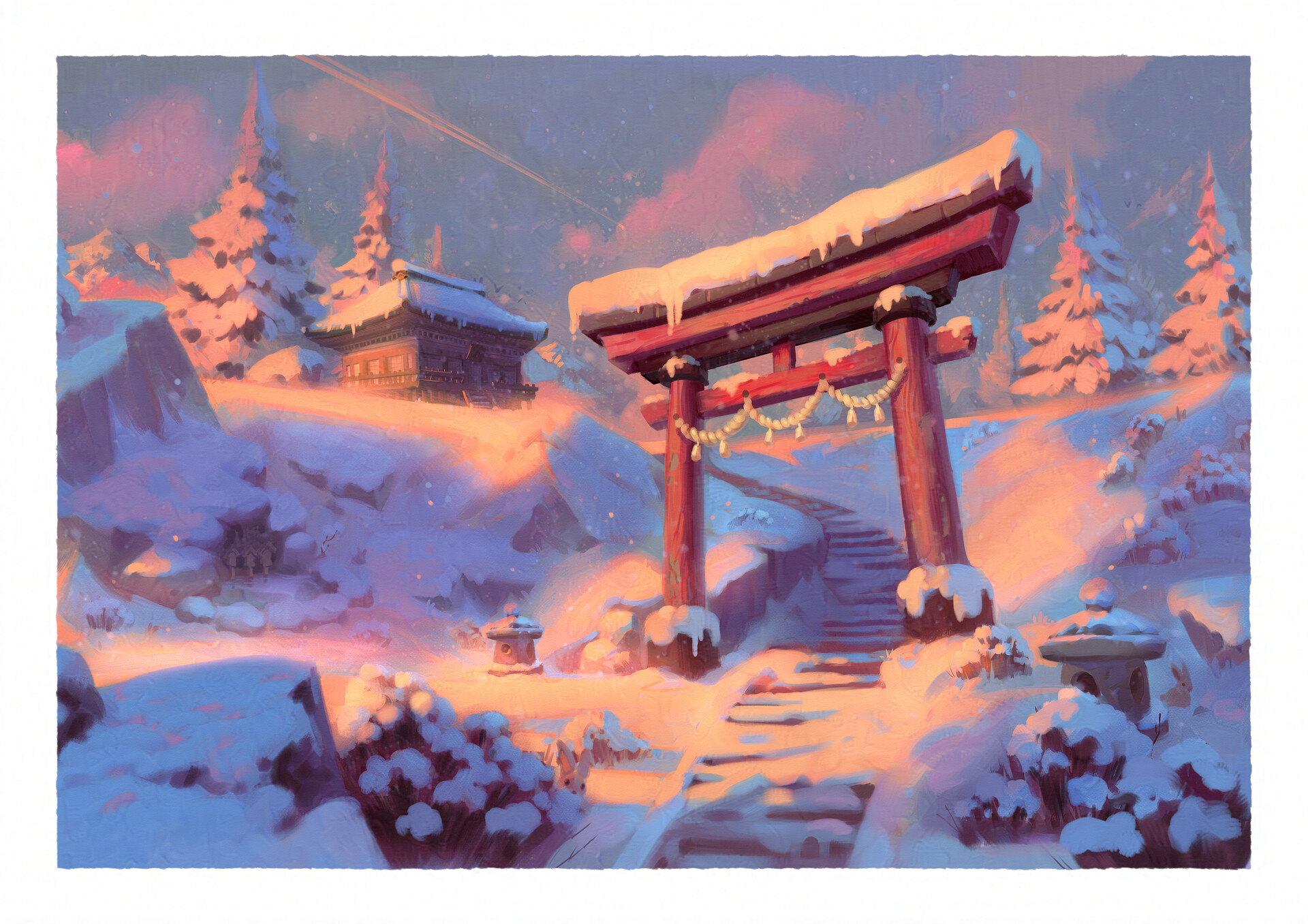 ArtStation - Winter celebration