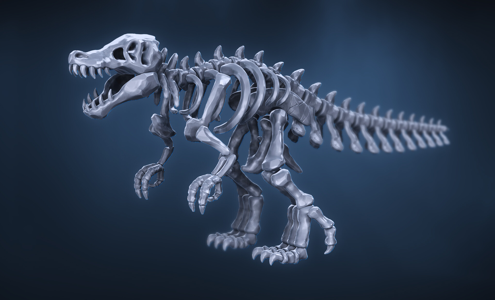 Jonathan Lam - Tyrannosaurus Skeleton