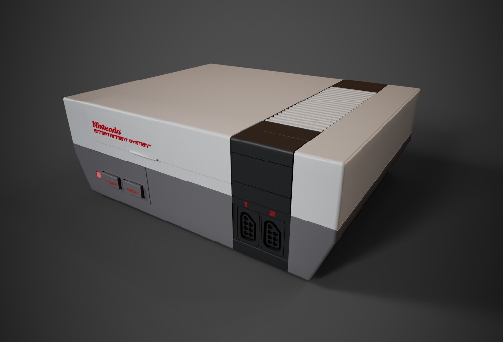 Geoff Graham - Nintendo Entertainment System (NES) console