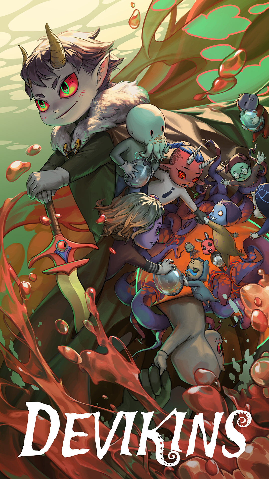 Elaine Luo - Devikins_Splash Art