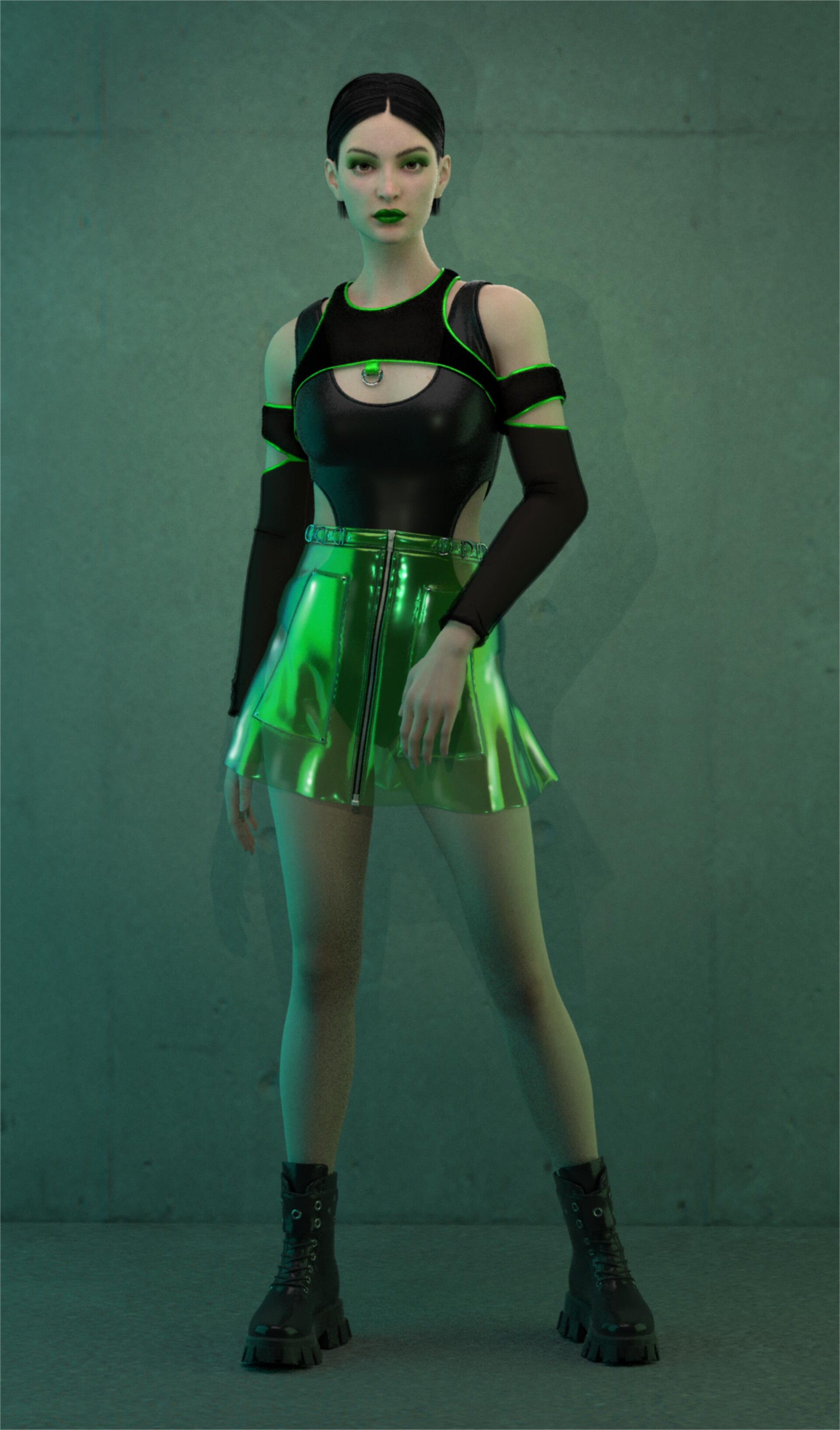 ArtStation - Cyber outfit