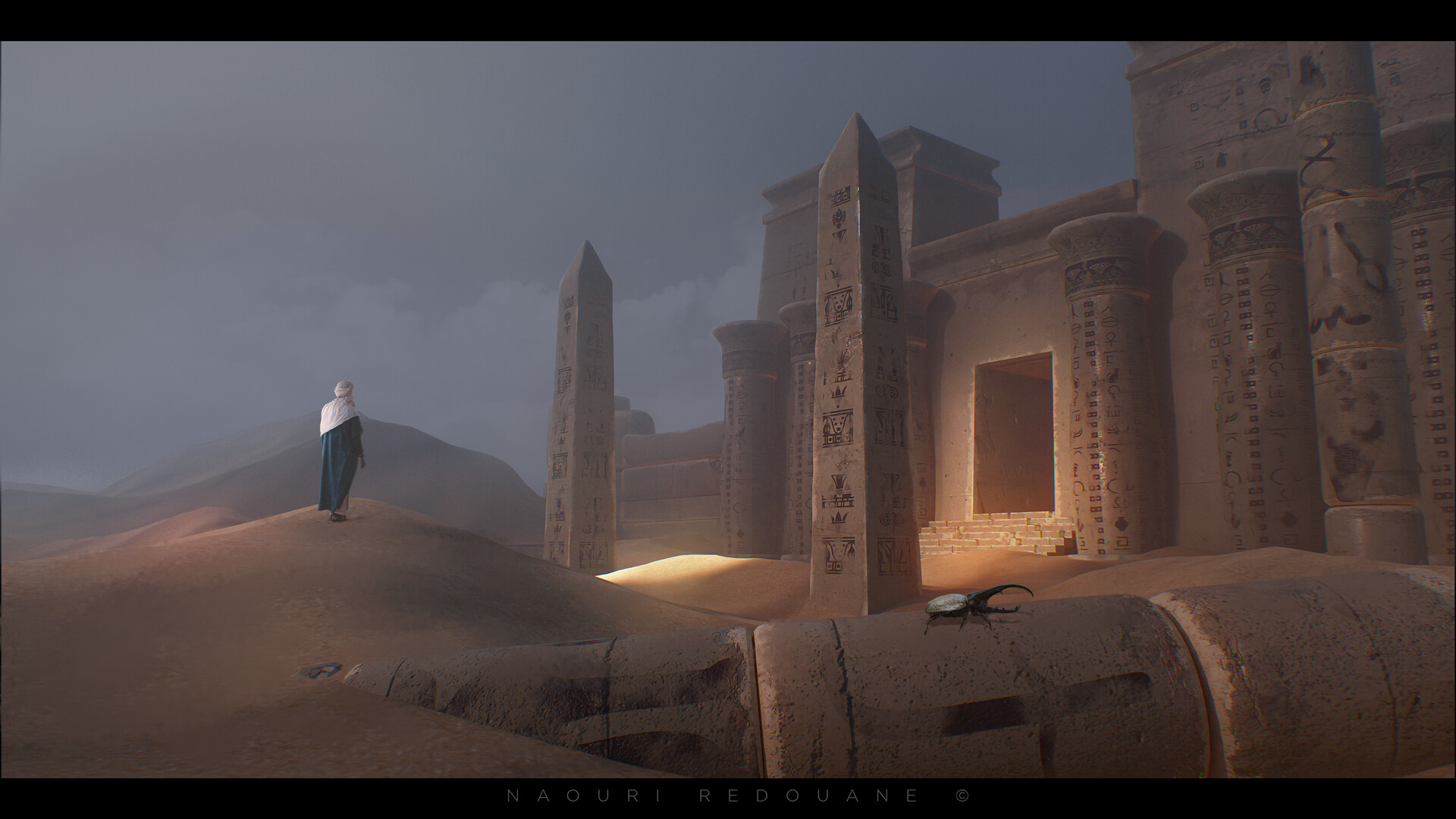 ArtStation - Ancient city entrance