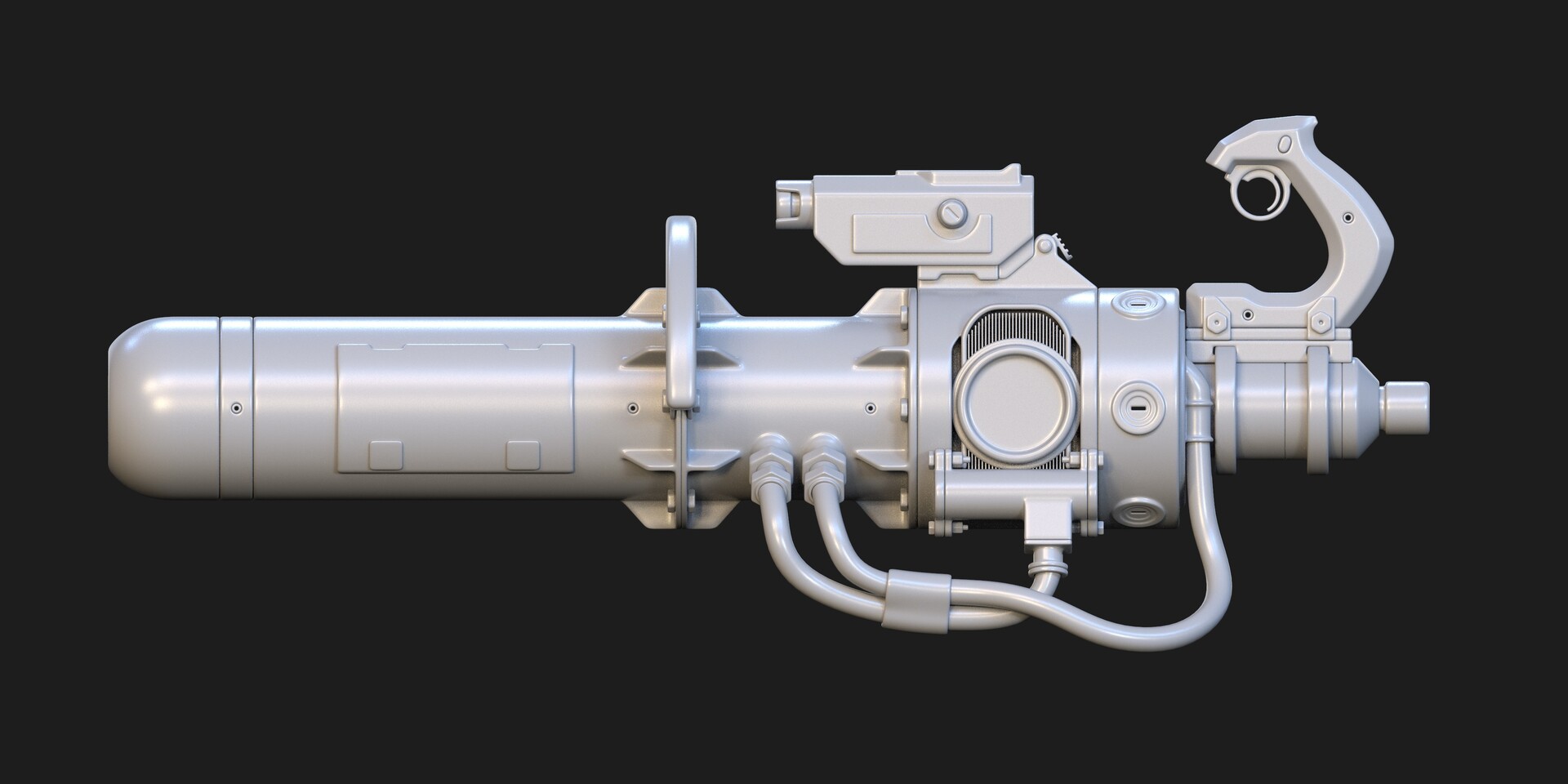 ArtStation - Energy Cannon - The Sunless World
