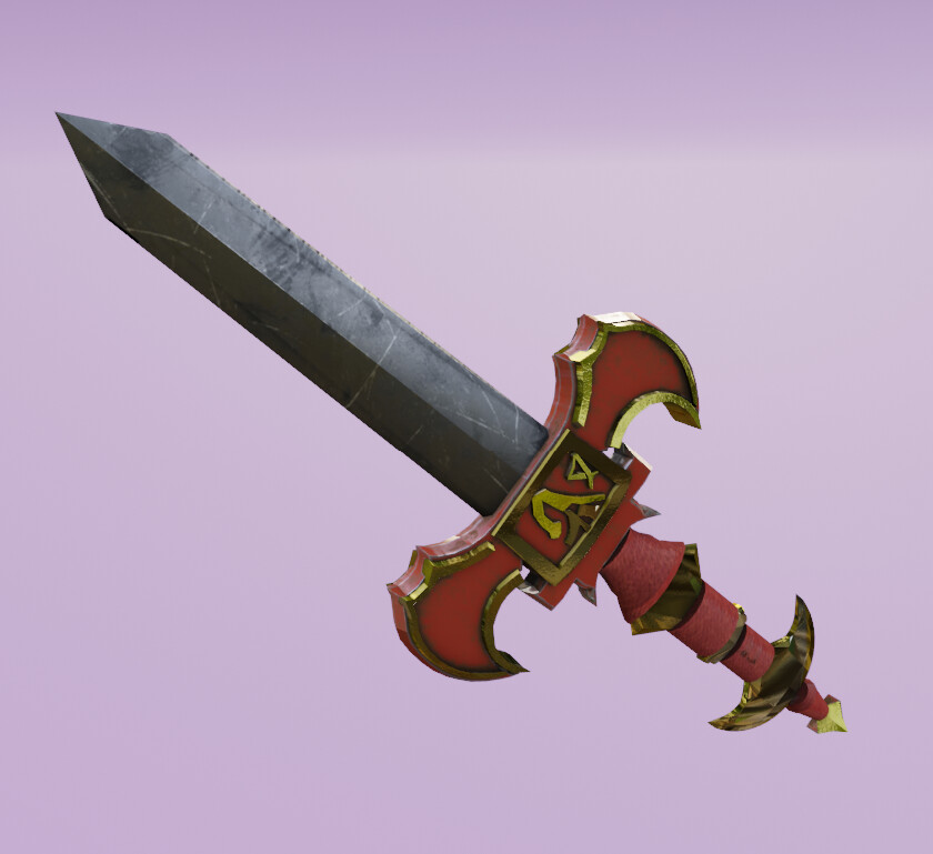 ArtStation - One Handed Iron Sword