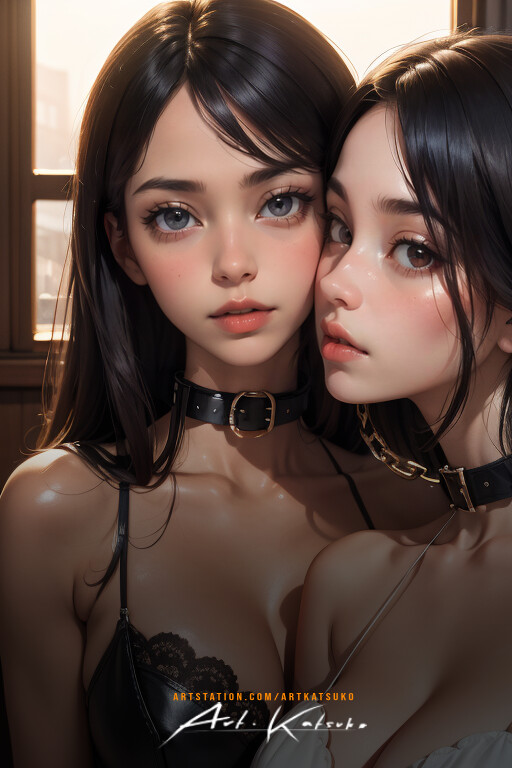 ArtStation - 2girl