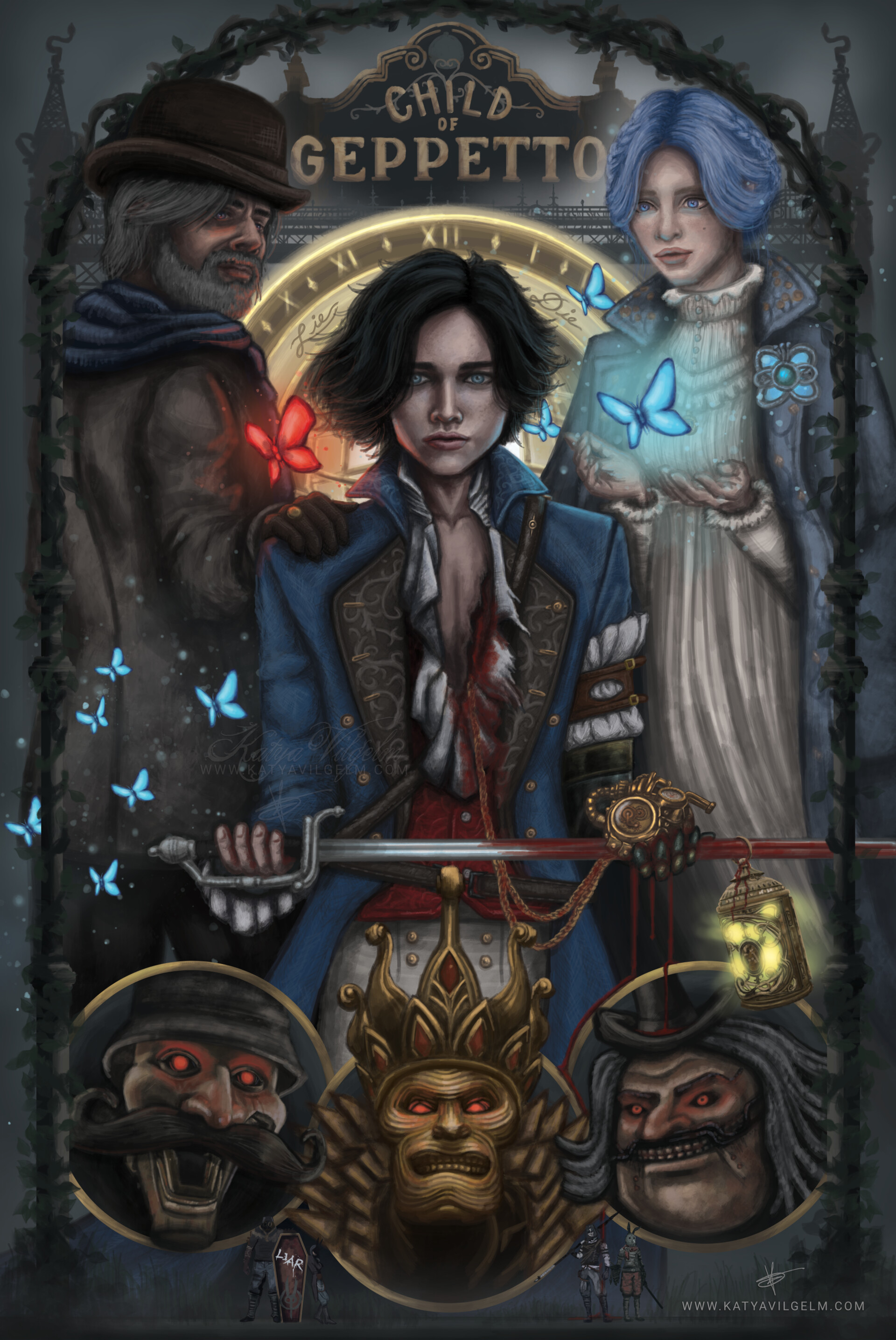 ArtStation - Lie or Die // Lies of P Art Contest Submission