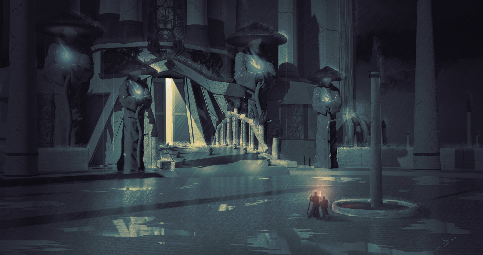 ArtStation - Dark Fantasy Based Environment Design